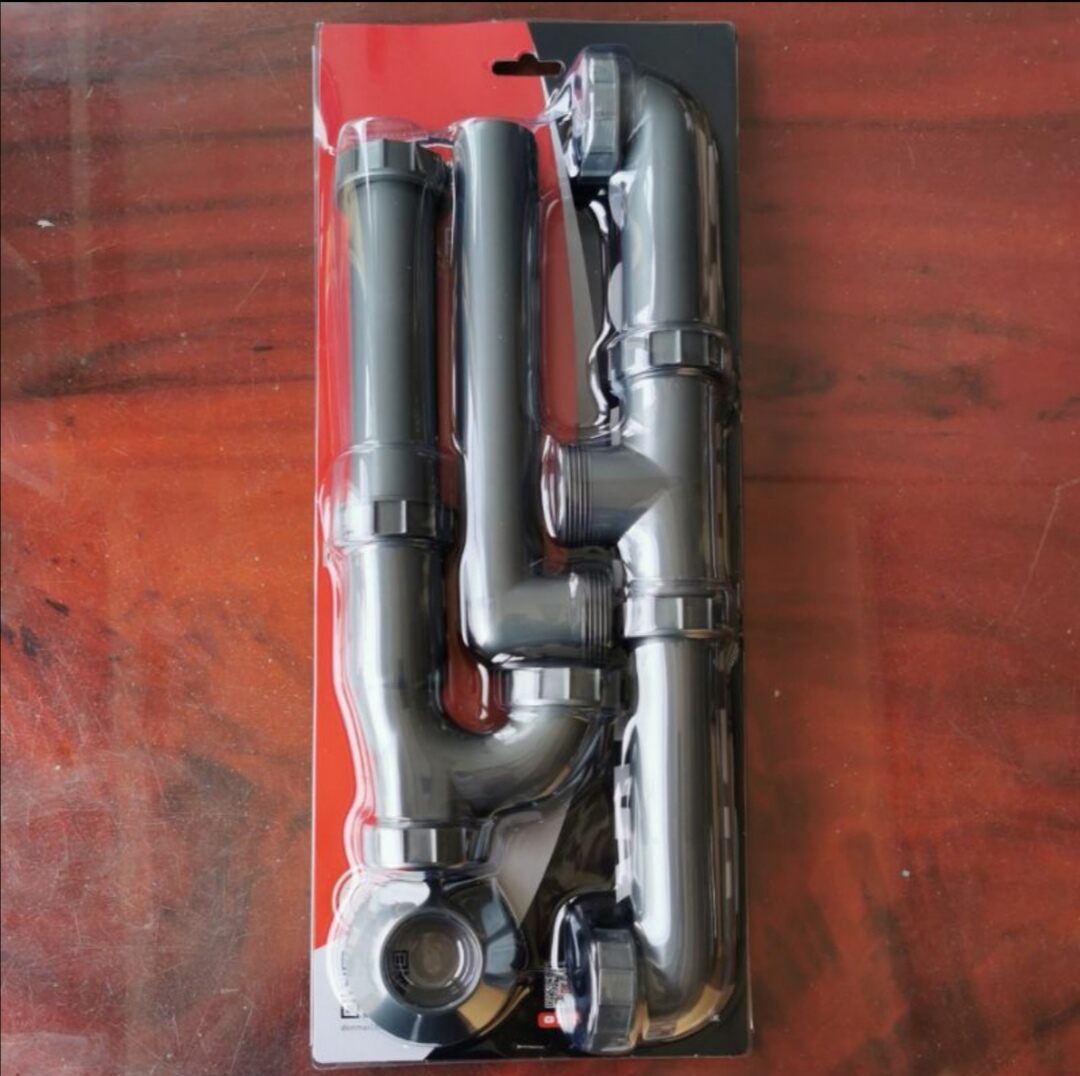 ท่อน้ำทิ้งอ่างล้างจาน 2 หลุม ท่อน้ำทิ้ง ดอนมาร์ค DONMARK PN-50P - NUCHUCAN - ThaiPick