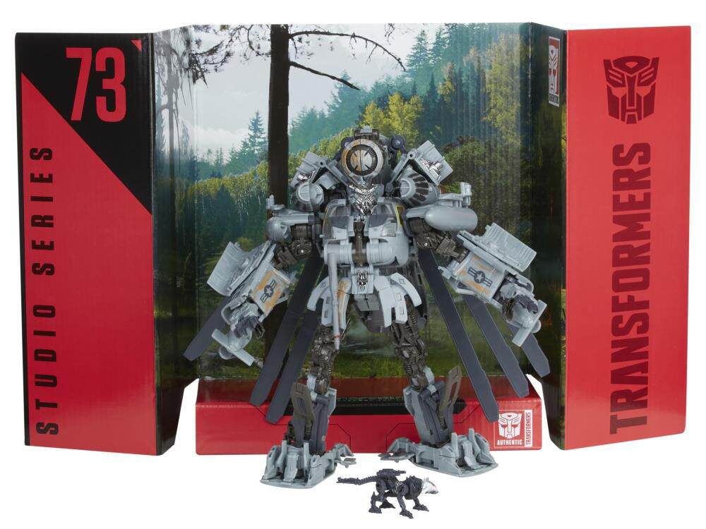 HASBRO TRANSFORMERS STUDIO SERIES 73 GRINDOR AND RAVANGE LEADER CLASS ...