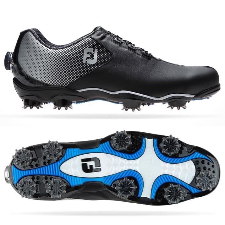 FootJoy Men's DNA HELIX BOA SPIKES Golf Shoes รองเท้ากอล์ฟผู้ชายสีดำ ...