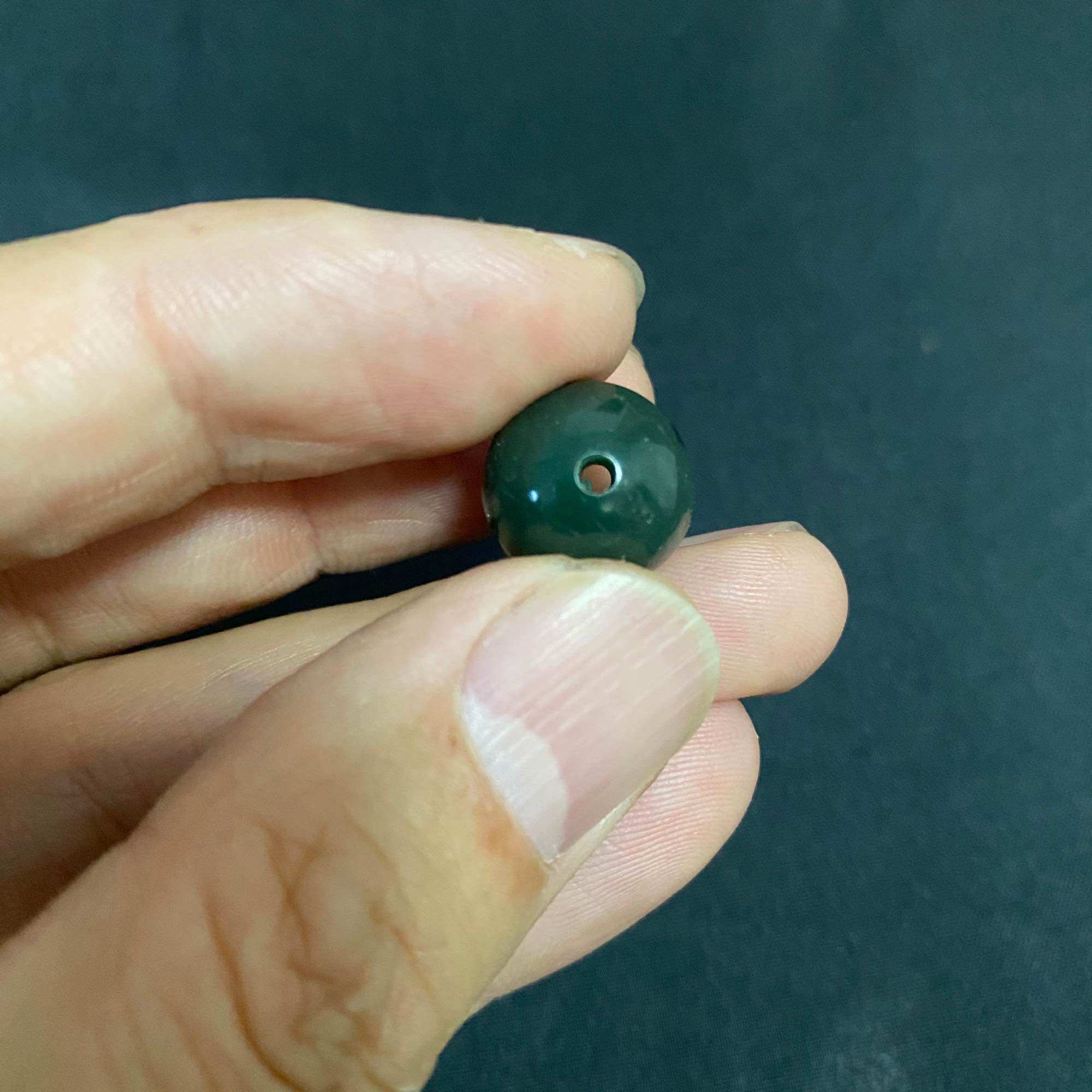 เมล็ดโพธิ์ธรรมชาติ 50g สำหรับทำสร้อยข้อมือสร้อยคอ เจาะแล้ว Natural ...