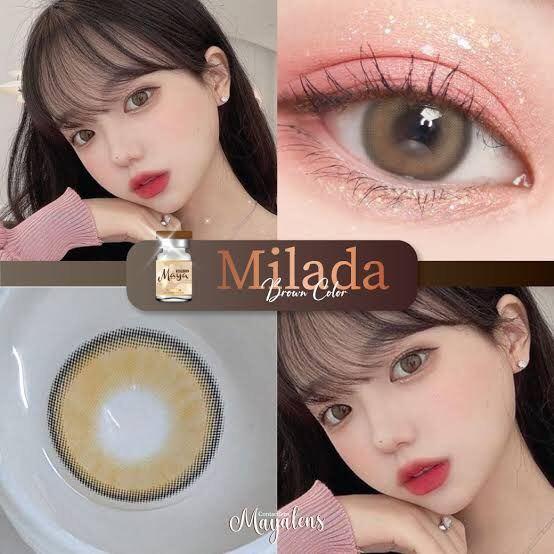Milada brown นัำตาลนัวฝอ สวยจึ้ง | Lazada.co.th