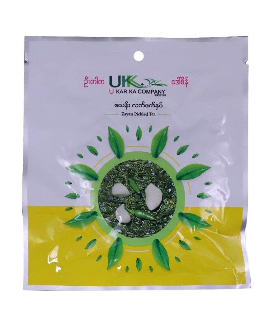 U Kar Ka Zayan Pickled Tea Leaf - ဦးကာကဇယန်းနှပ် လက်ဖက် | Lazada.co.th