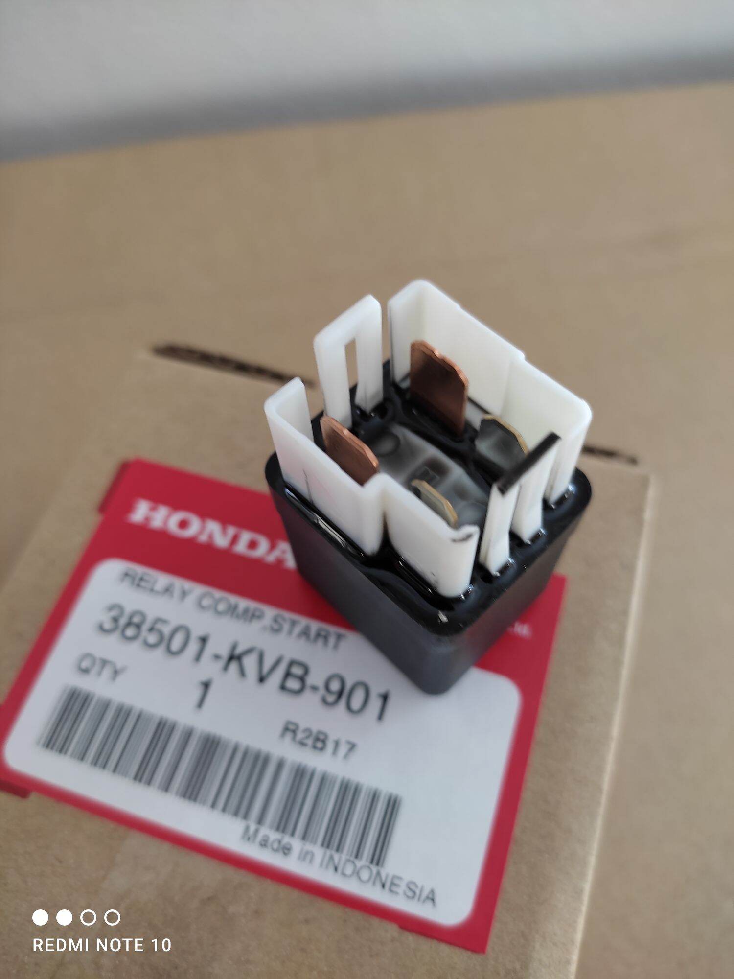 รีเลย์สตาร์ท honda click, click i อะไหล่แท้ศูนย์ 38501-KVB-901 ...