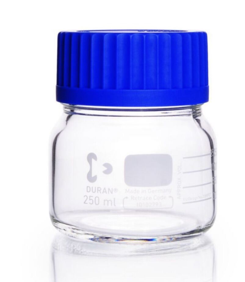 Laboratory bottles, wide neck, ขวดแก้ว ปากกว้าง 250ml - 5000 ml Duran ...