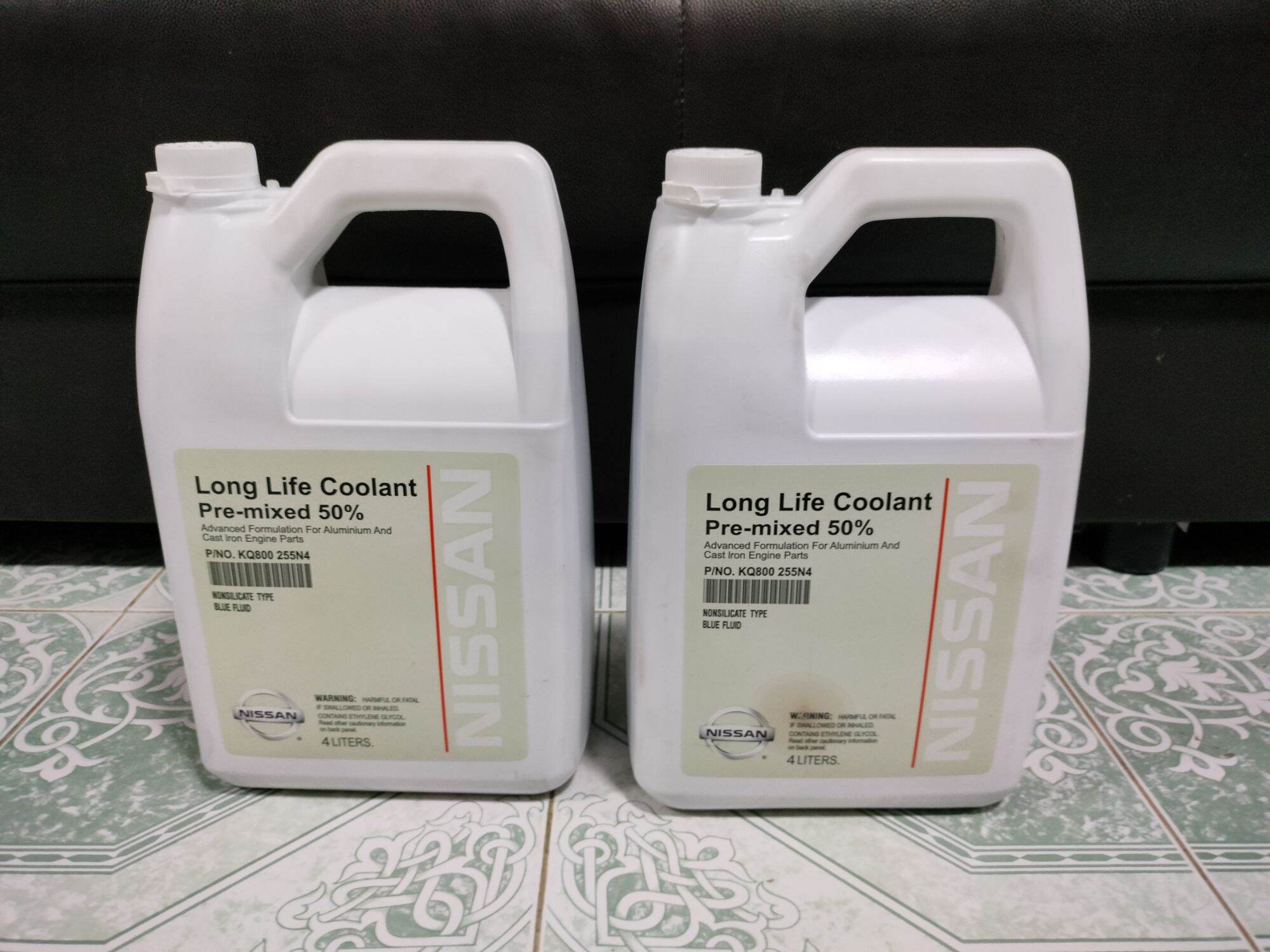 น้ำยาหม้อน้ำ NISSAN แท้ห้างNS 1L(สีฟ้า) (KQ800-255N1) (สินค้าได้รับตาม ...