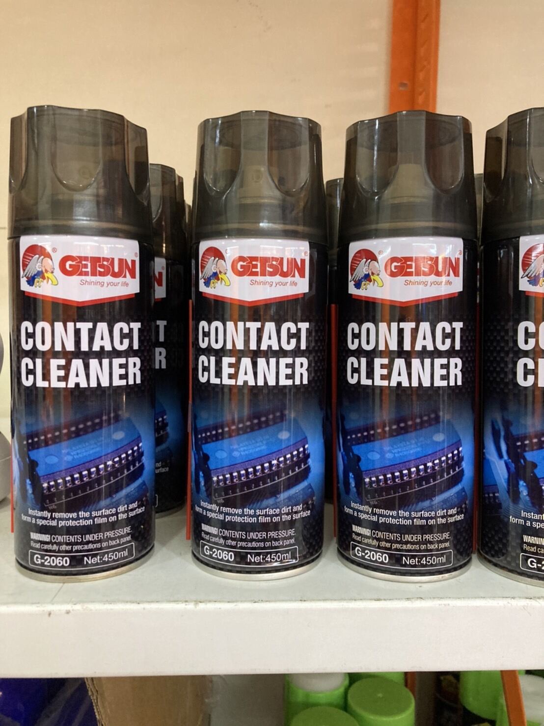 สเปรย์ล้างไล่ความชื้น contact cleaner แผงวงจร กล่องความคุม ECU แอร์โฟร์ ...
