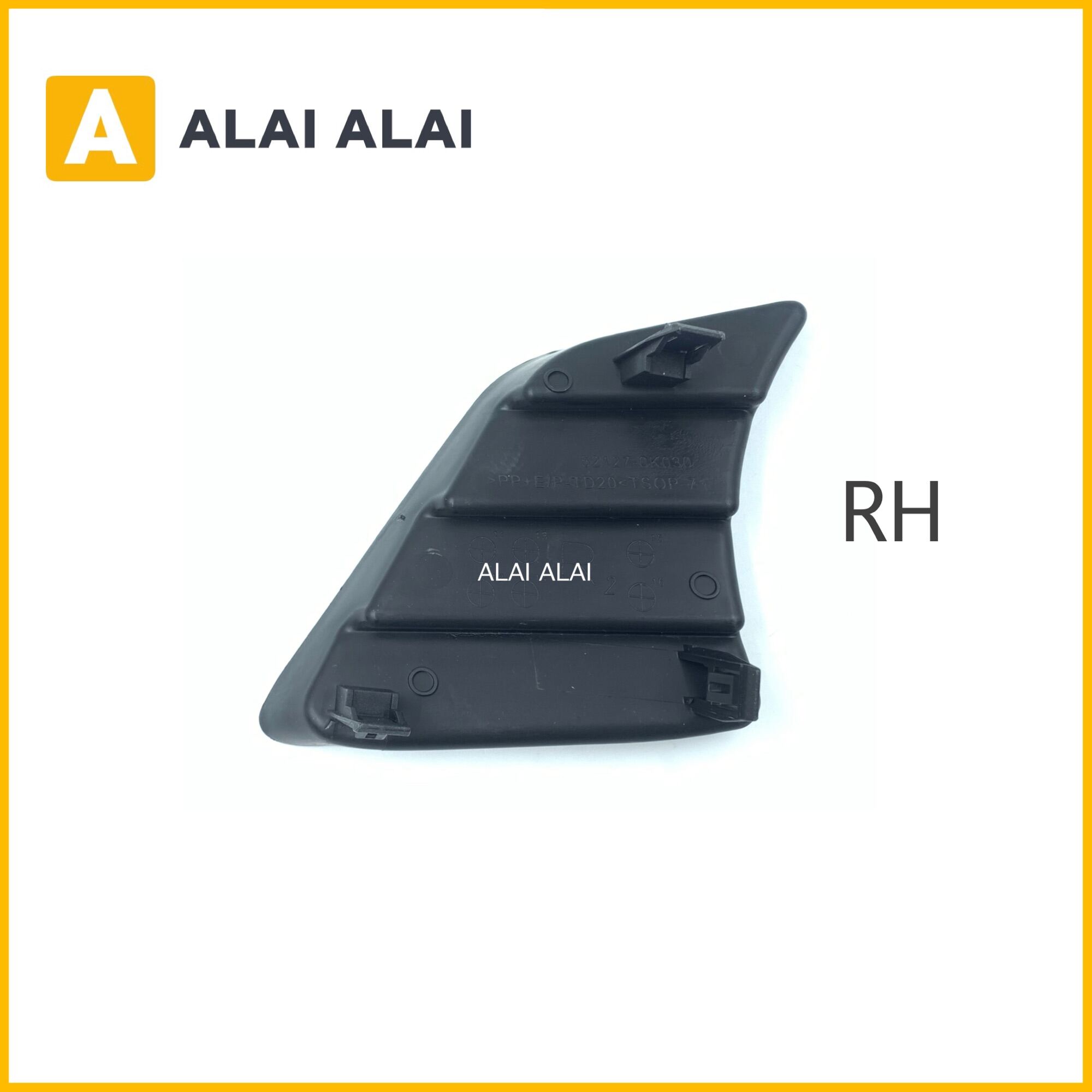 【B012】ฝาปิดช่องลมกันชนหน้า Toyota Vigo Champ 2011-2015 / 52128-0K030 ...