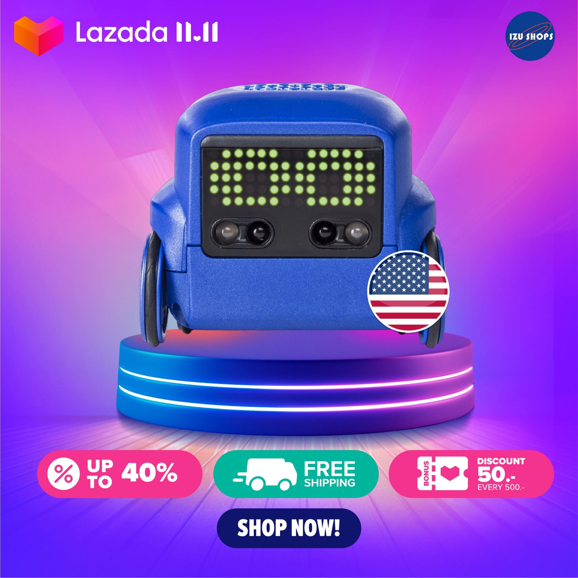 (พรีออเดอร์)Boxer AI Robot-USA ของแท้ 100% (บ๊อกเซอร์ โรบอท)#ฟรีค่าจัด ...