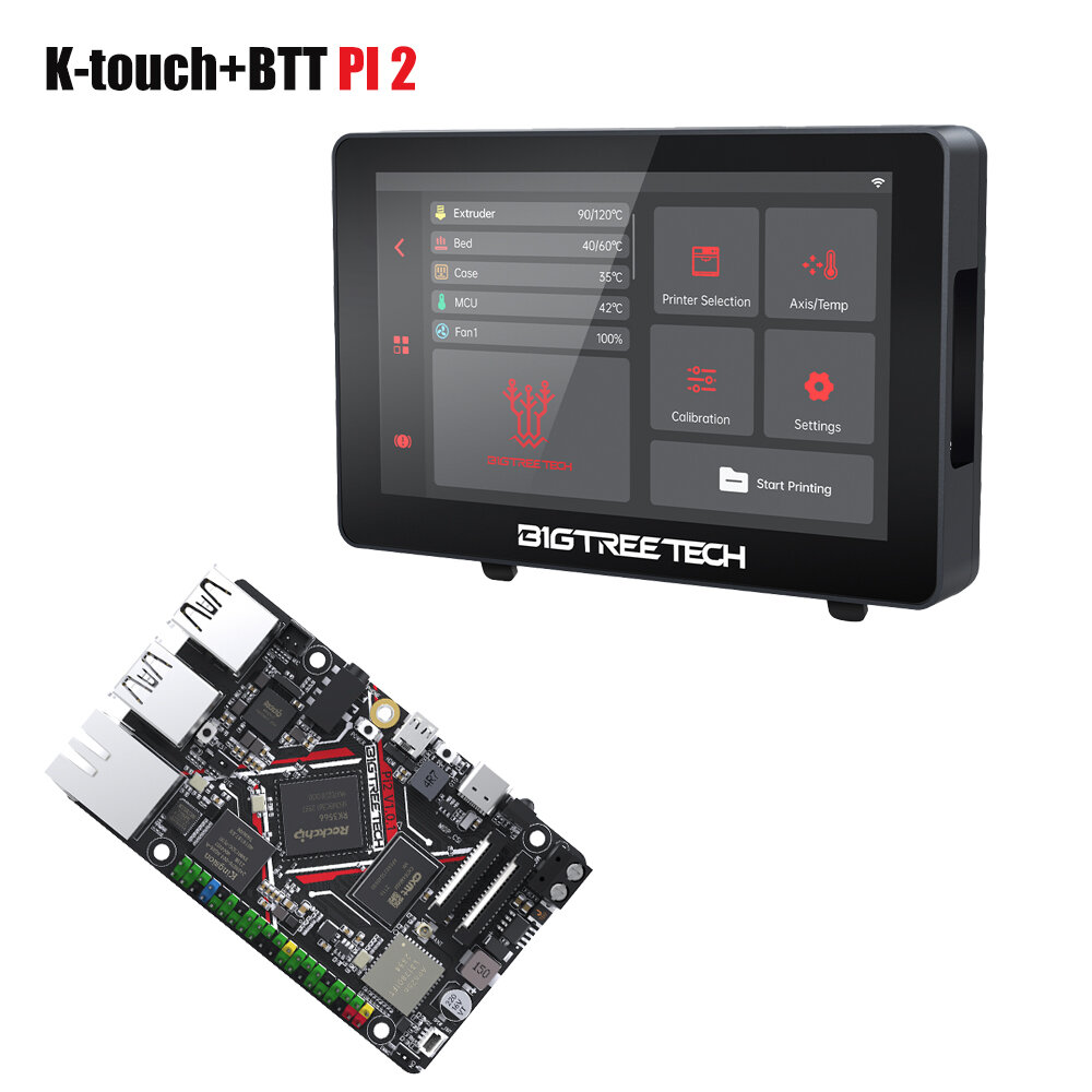 Bigtreetech หน้าจอสัมผัสขนาด5นิ้ว K-TOUCH สำหรับ voron 2.4 ender 3การ ...