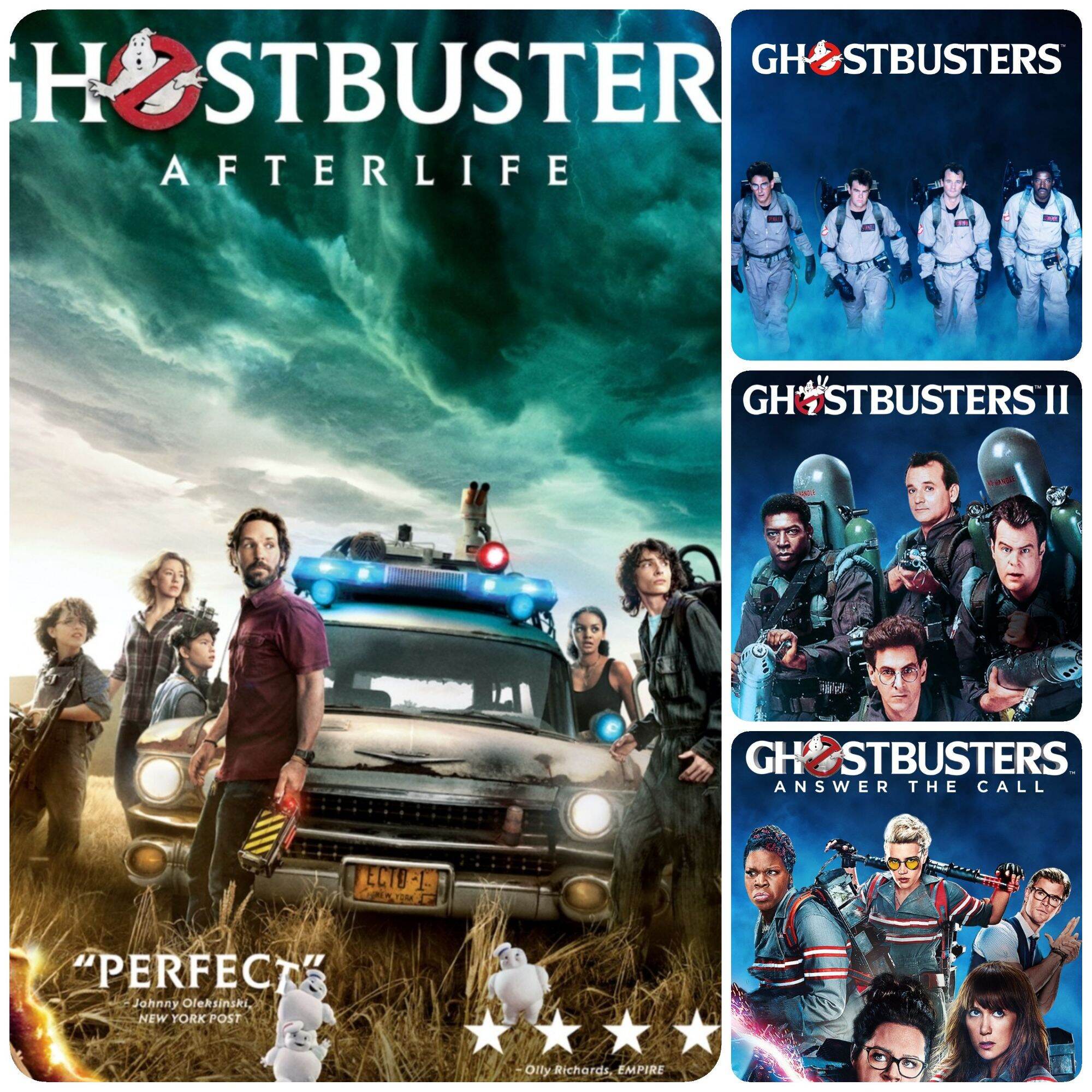 [DVD HD] โกสต์บัสเตอร์ บริษัทกำจัดผี ครบ 4 ภาค-4 แผ่น Ghostbusters 4-Movie Collection (ดูพากย์ ...