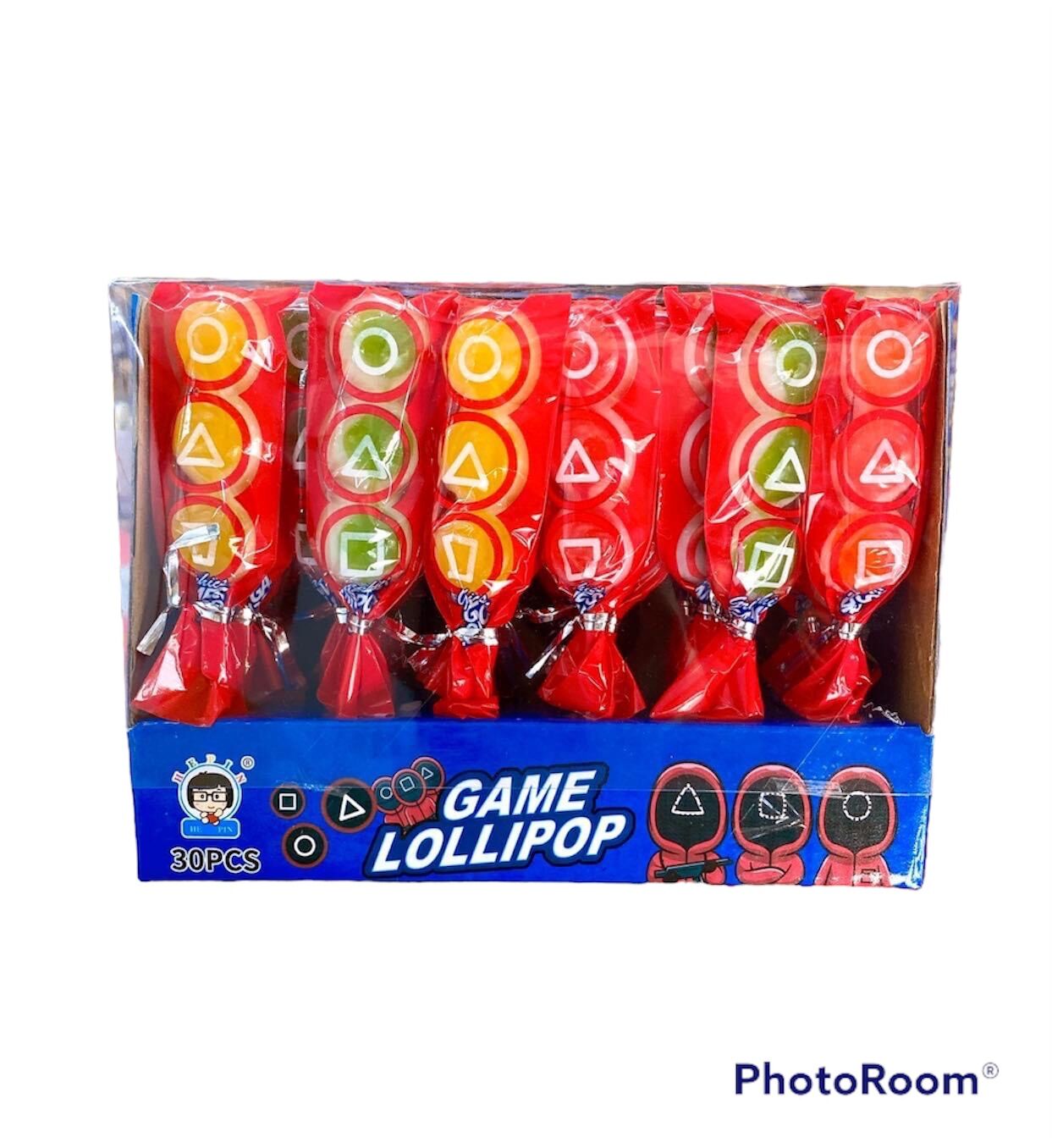 🍡Game Lollipop🍡 อมยิ้มลายเกม | Lazada.co.th