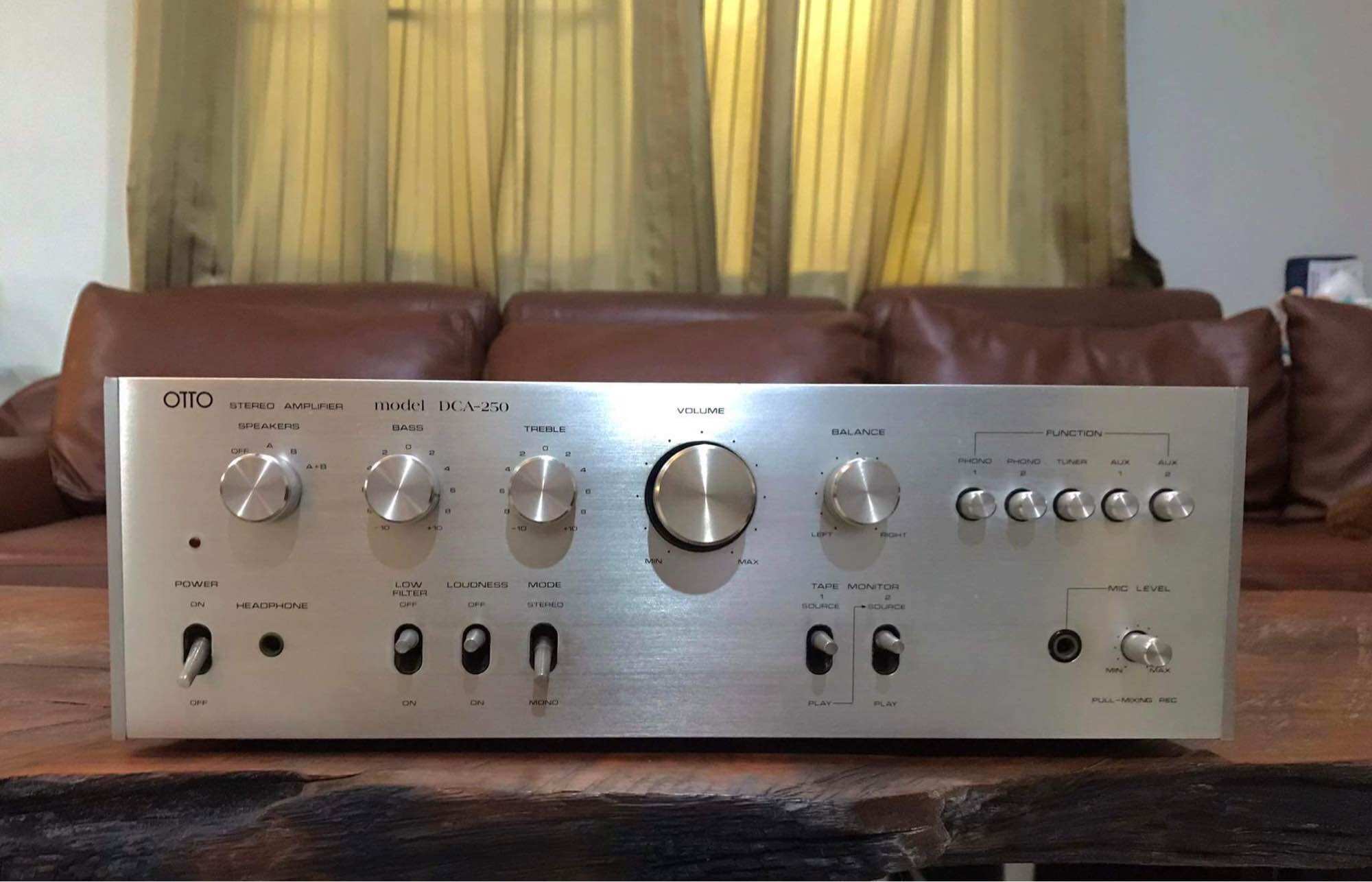 SANYO OTTO DCA-250 Stereo Integrated Amplifier | Lazada.co.th