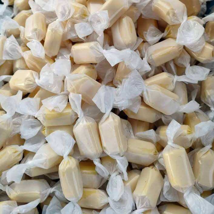 ทอฟฟี่นมโบราณ Milk Candy Taffy 30/60 candies | Lazada.co.th
