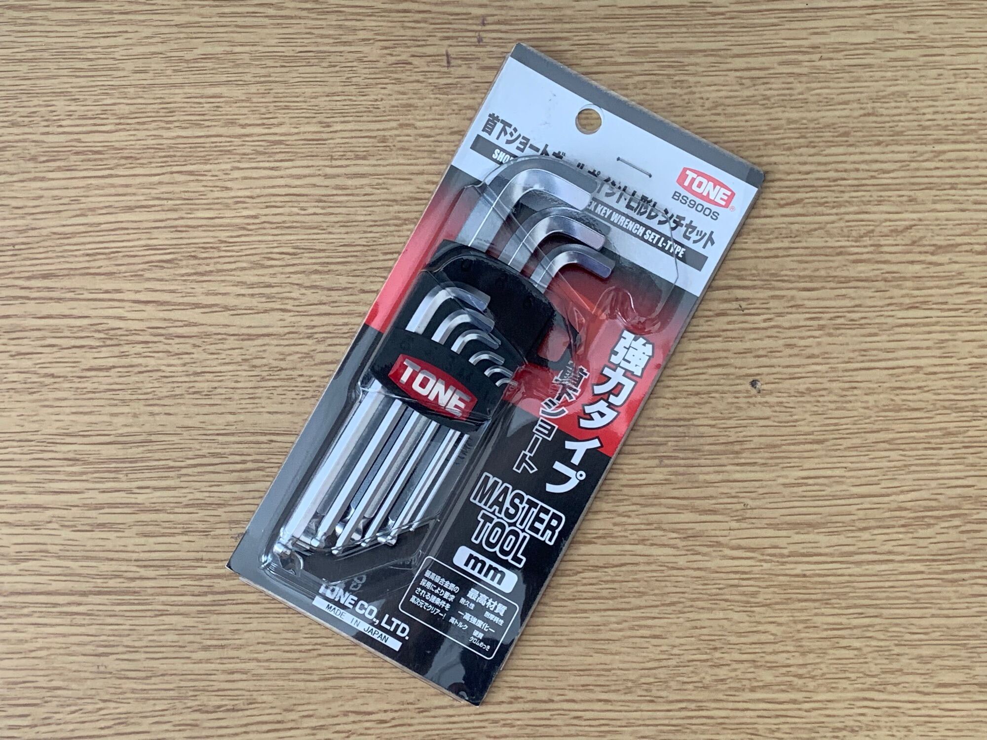 Tone Hex Key Wrench L-Type ประแจแอลหกเหลี่ยมหัวบอล (ตัวสั้น,คอสั้น ...