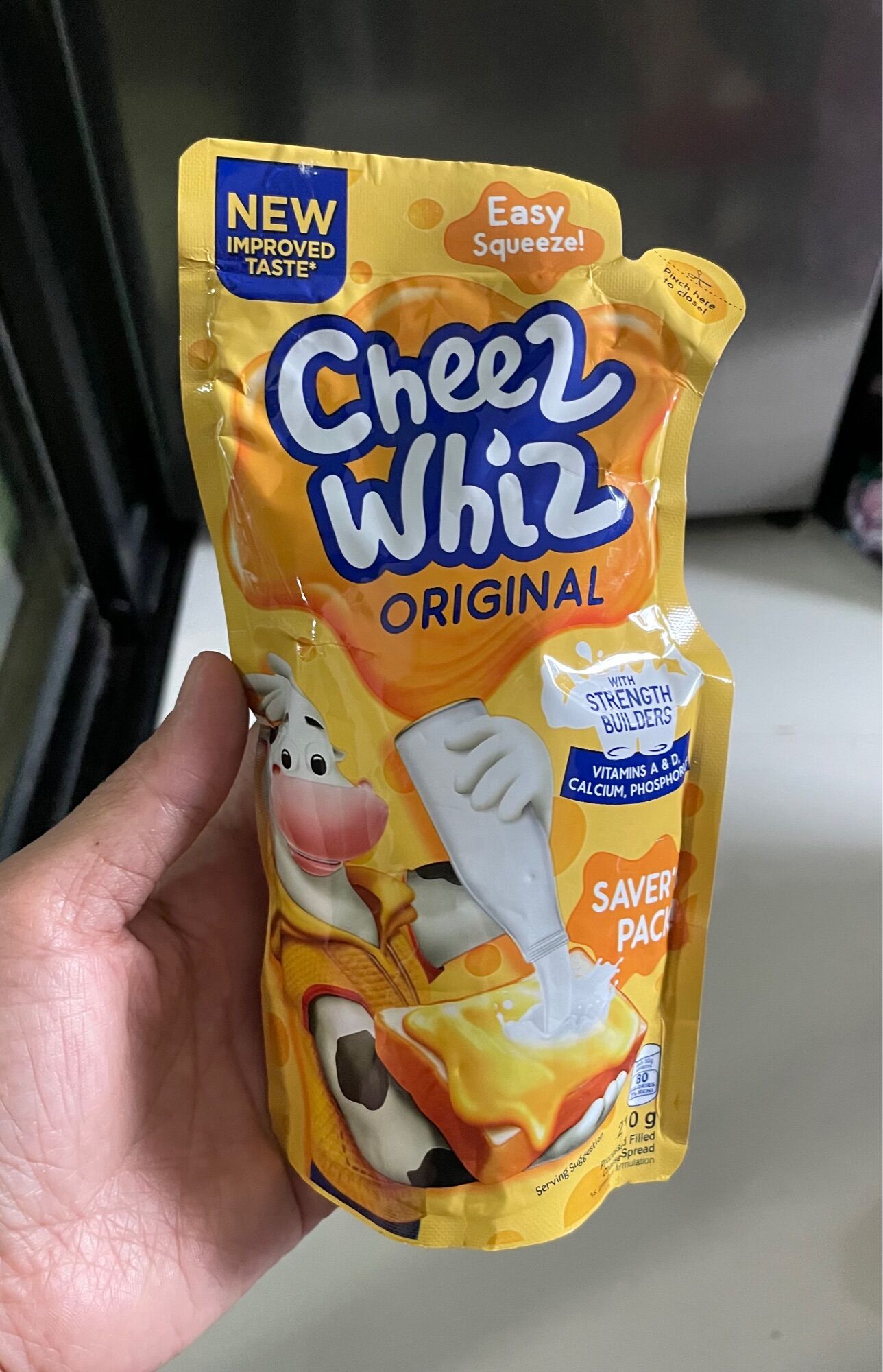 Cheez Whiz Pimiento 440g Exp7Aug2022 - Ph Goods by Ch&M - ThaiPick