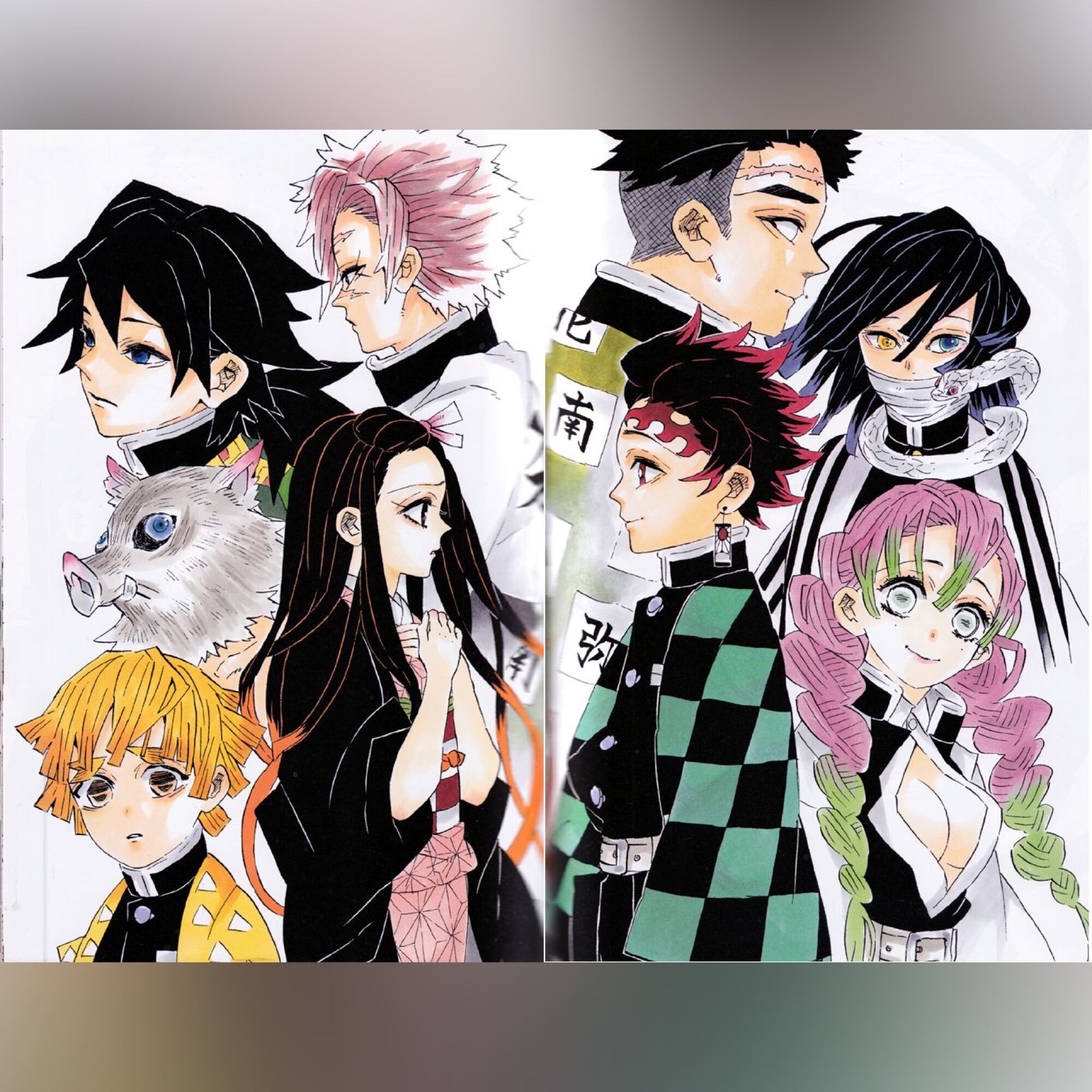 Demon Slayer Kimetsu no Yaiba Illustration Art Book ฉบับภาษาญี่ปุ่น ดาบ ...