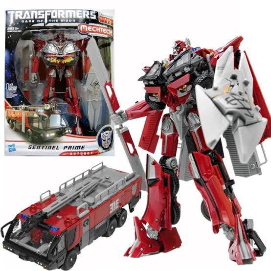 HASBRO TRANSFORMERS DARK OF THE MOON MECHTECH LEADER CLASS SENTINEL ...