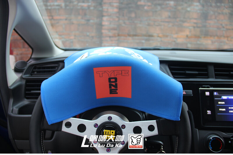 SPOON SPORTS แผ่นรองแบบผ้าขนหนูขนาดเล็กดัดแปลงรถยนต์ Fit GK5/GR9 Civic ...