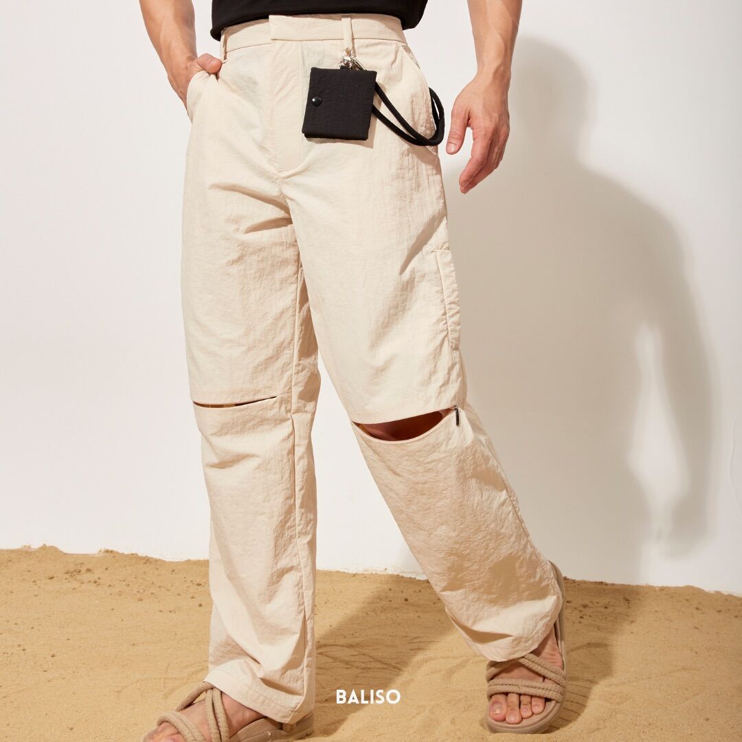 BALISO Nylon-air Cargo Pants - บาลิโซ - ThaiPick