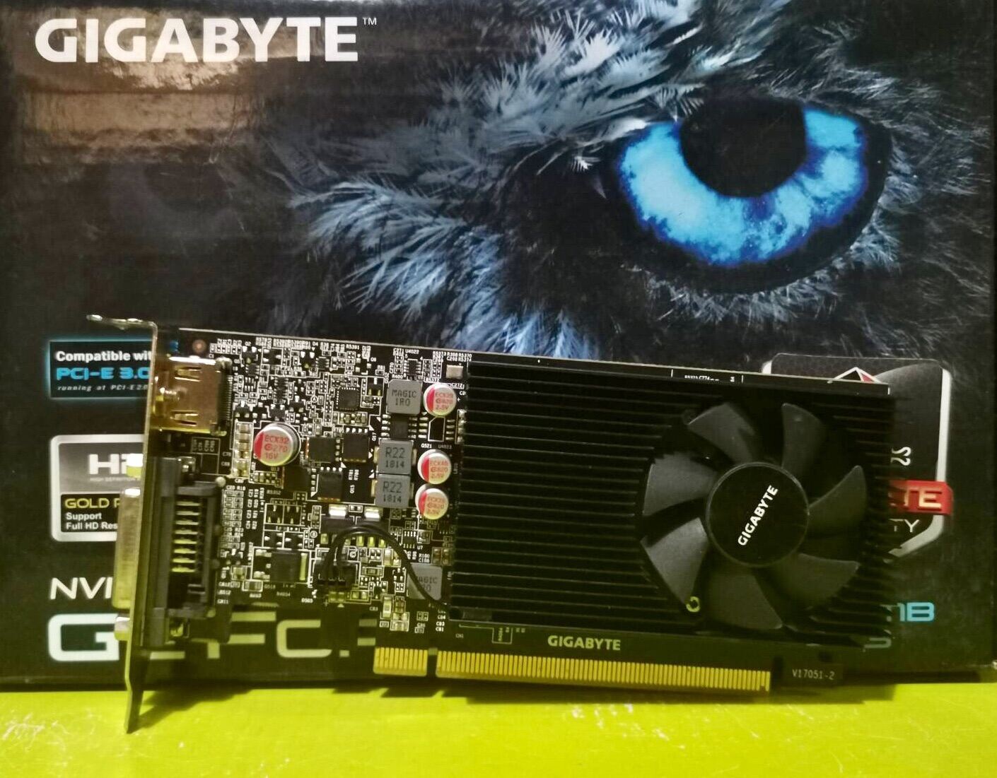 การ์ดจอ Gigabyte รุ่น Nvidia GeForce GT 1030 2GB DDR5 (no box) สำหรับใส่เคสเล็ก เคสนอน เท่านั้น ...