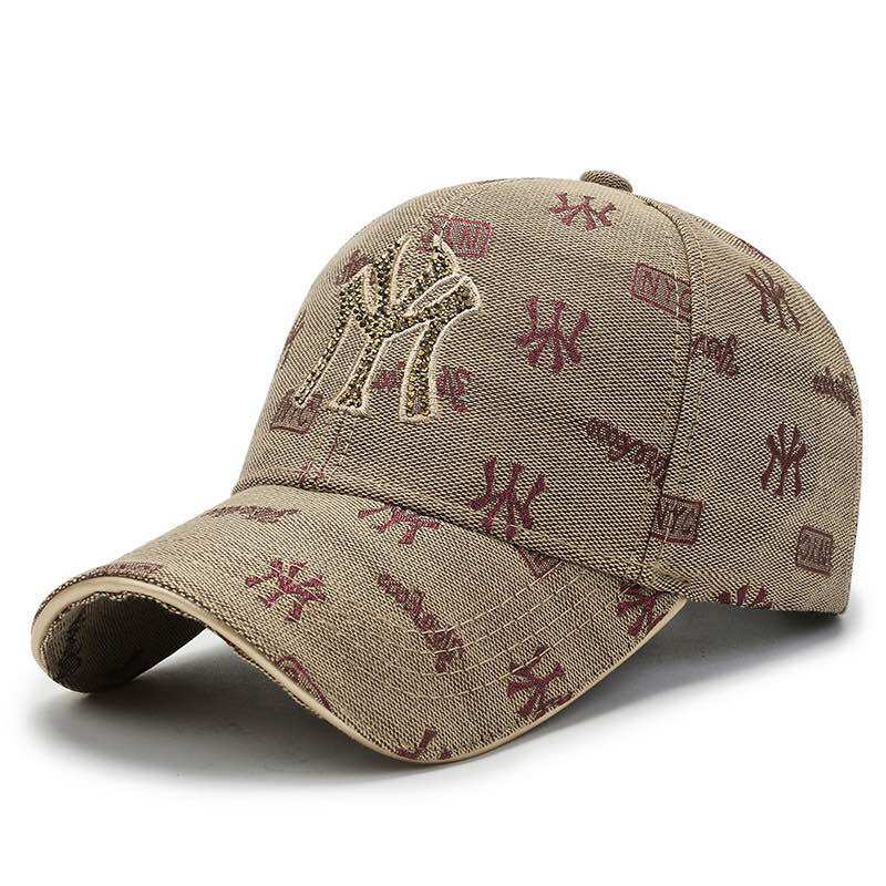 2023 new embroidered hat unisex Korean version trendy fashion cap hard ...