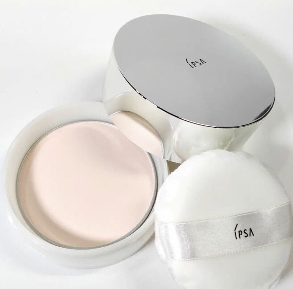 แป้งฝุ่น IPSA Skincare Powder ใหม่ล่าสุด พร้อมพัพกลมสำหรับผัดหน้า ...