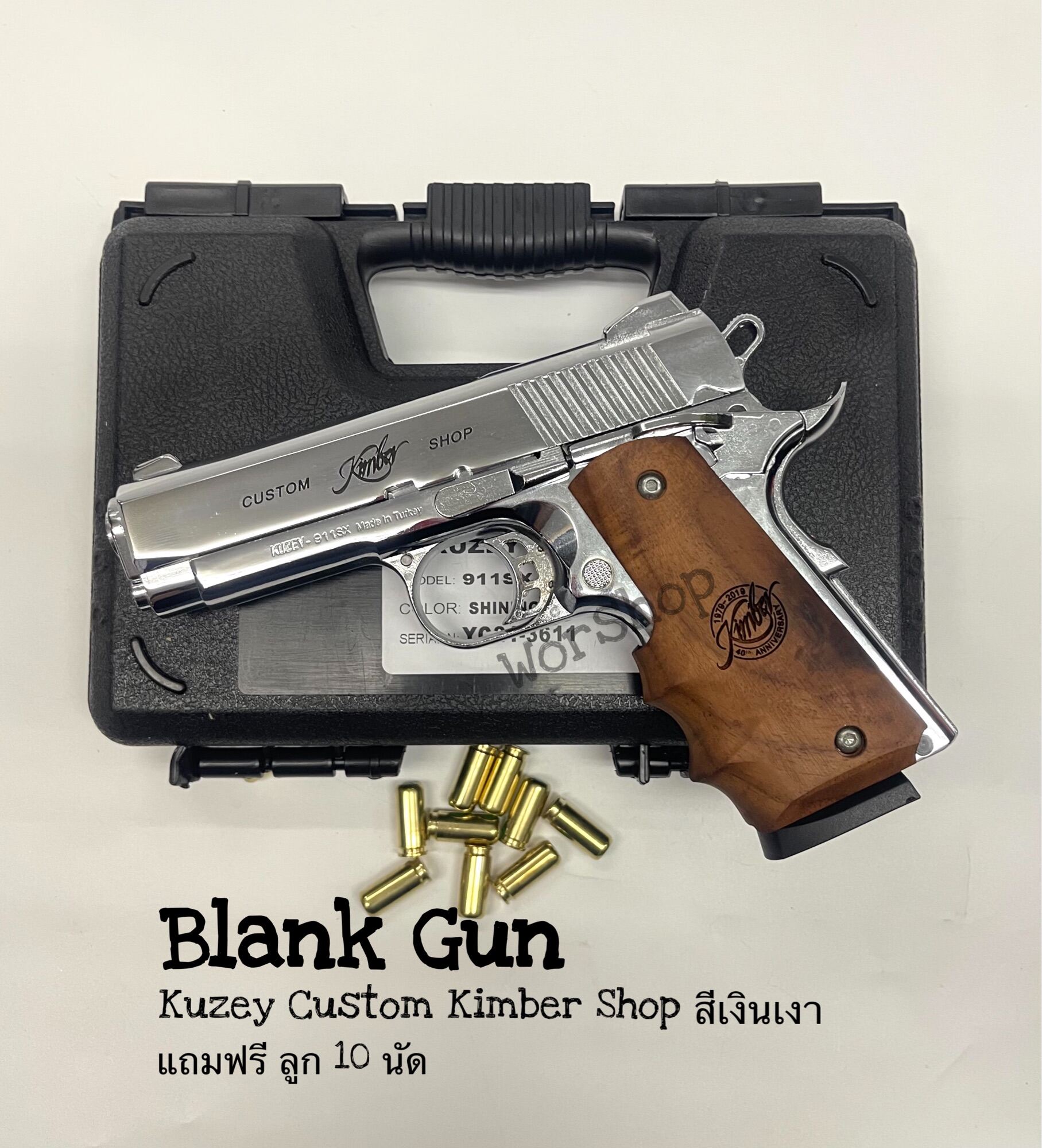 Retay Baron Sig Sauer P228 สีเงิน ด้าน 9 P.A.K. Blank Gun ****New ...