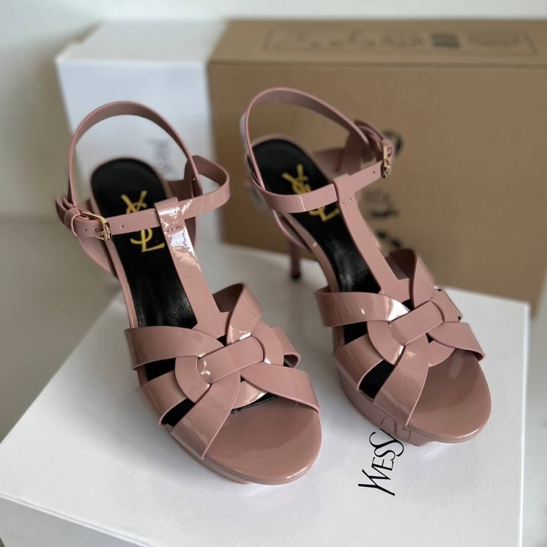 ส้นสูงYSL SAINT LAURENT TRIBUTE HEEL 10CM รองเท้าออกงาน ????งานสุด ...