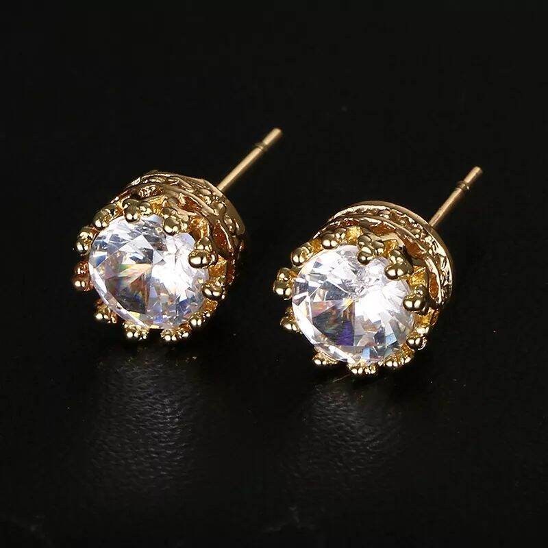 Sale ต่างหูเพชรCz AAA - T to you - ThaiPick