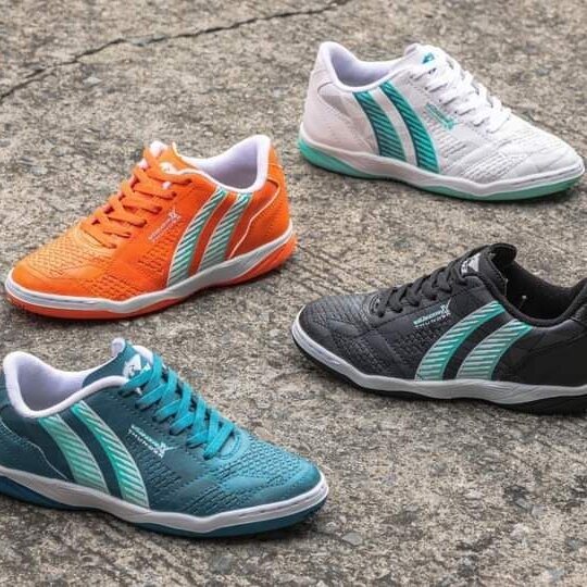 (PANลิขสิทธิ์)ไซส์ 32-45 รองเท้าฟุตซอล PAN Vigor X Thunder ไซส์เด็ก ...