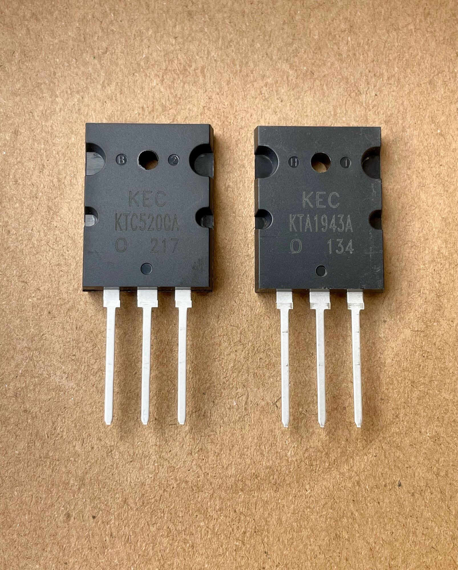 C5200 A1943 KTC5200 KTA1943 ของแท้ kec เกาหลี คู่ละ75บาท - ITE ProAudio - ThaiPick