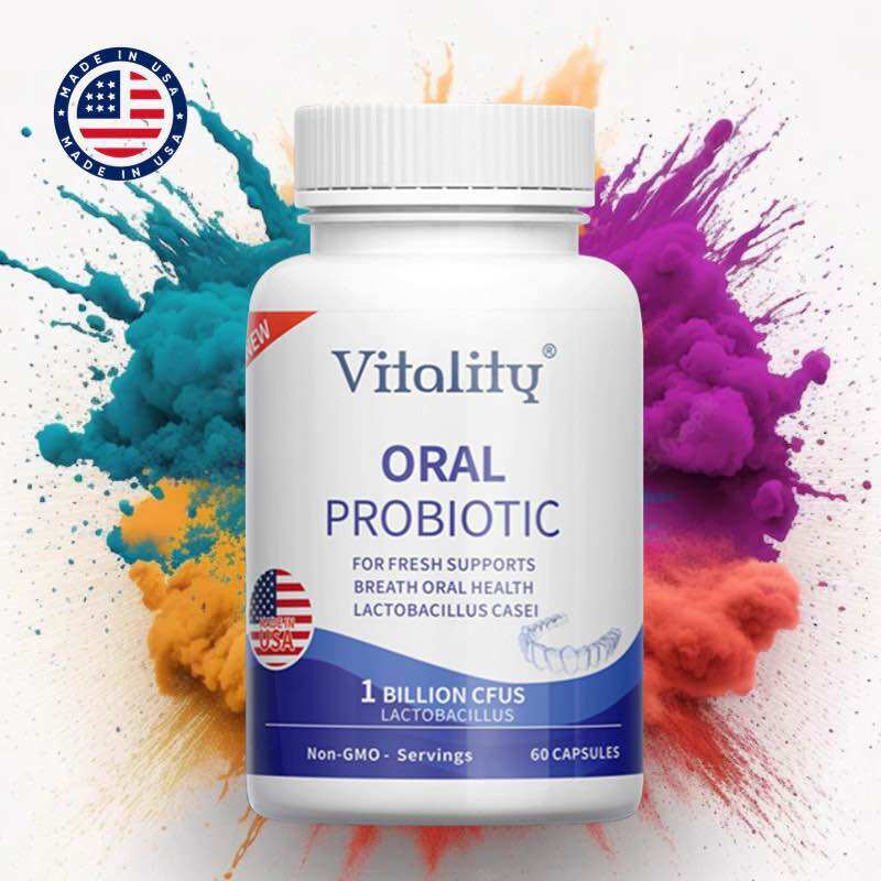 Vitality Oral Probiotic(60Cps)-ลดปัญหาสุขภาพช่องปาก การรักษากลิ่นปาก ...