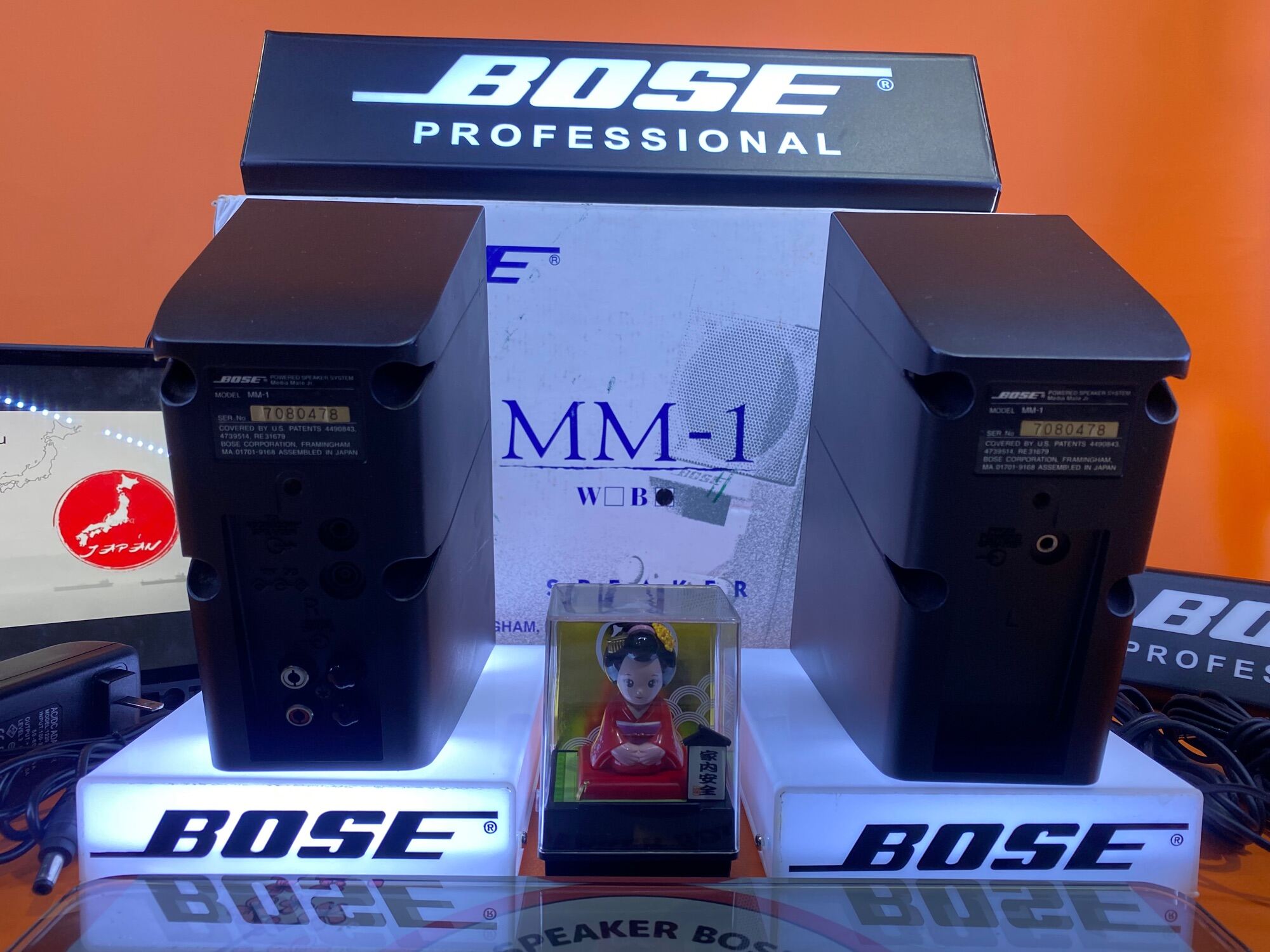 Bose MM-1 พร้อมกล่อง สภาพสวย90%ไม่สีตำหนิ ประสิทธิภาพเสียง100% ...