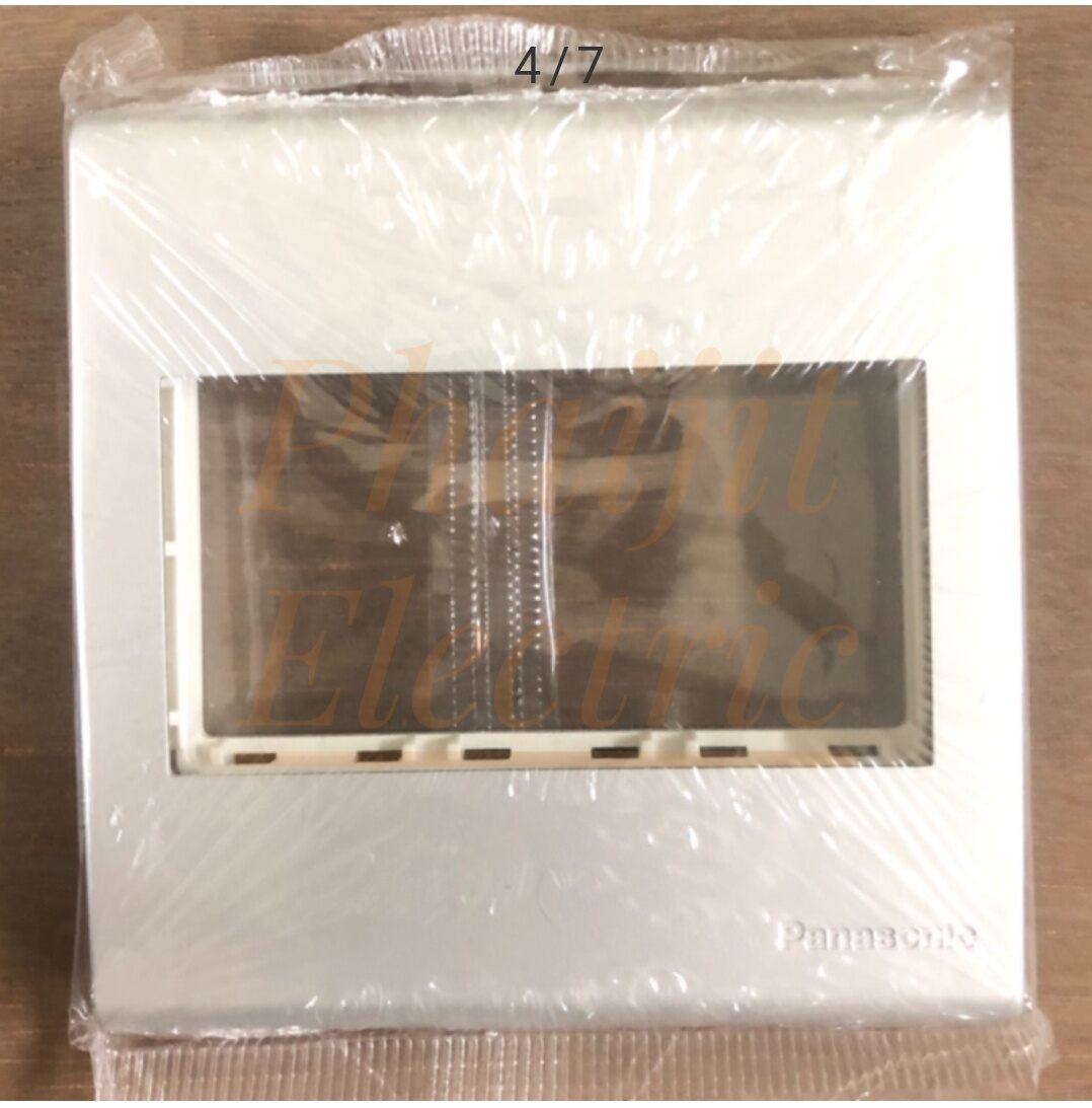 Panasonic หน้ากาก 1,2,3 ช่อง ขนาด 3”x3” รุ่น Bs-type รุ่น WEB 7811MWZ ...