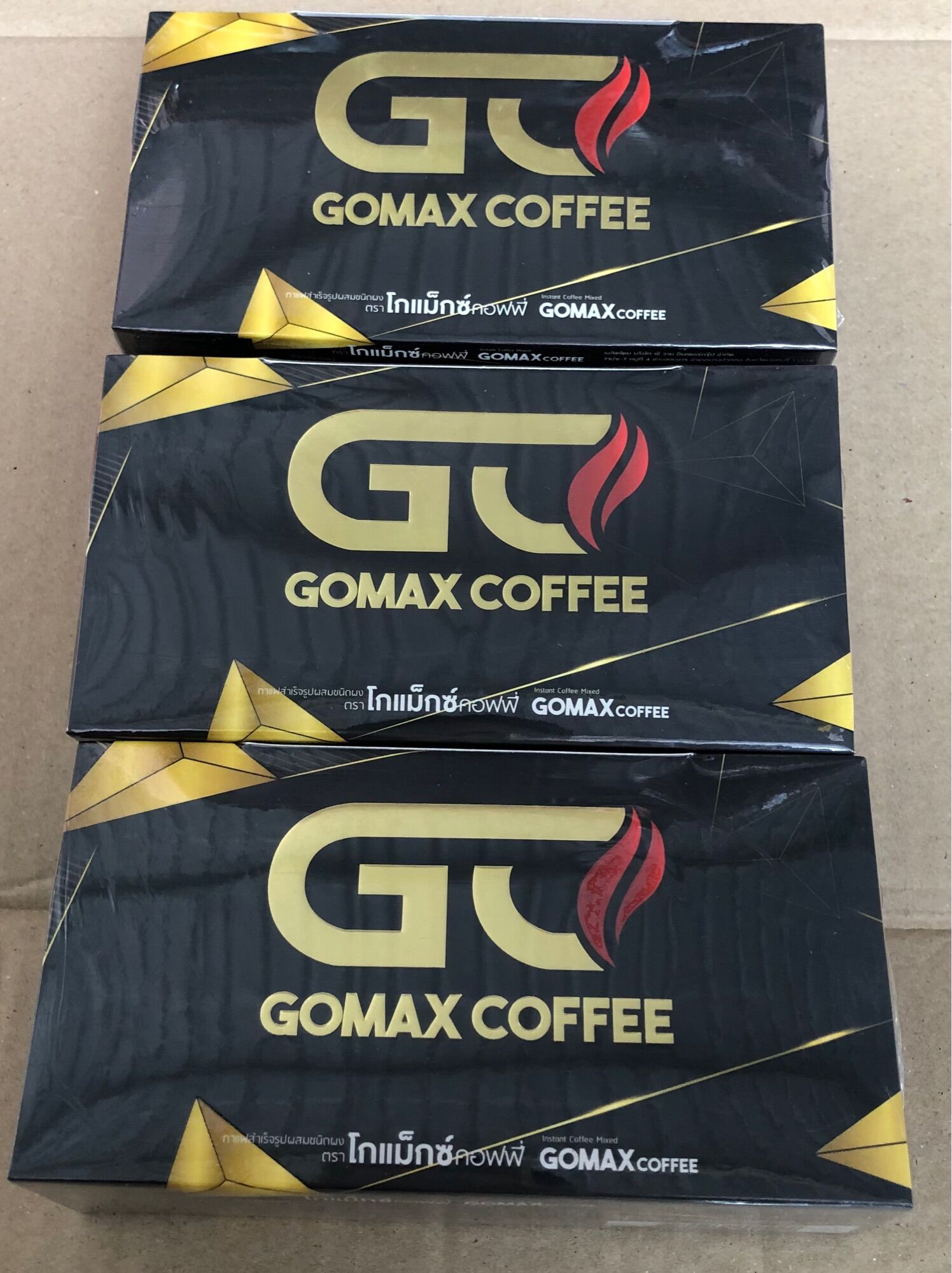 กาแฟโกแม็กซ์ Gomax coffee 3กล่อง30ซอง | Lazada.co.th