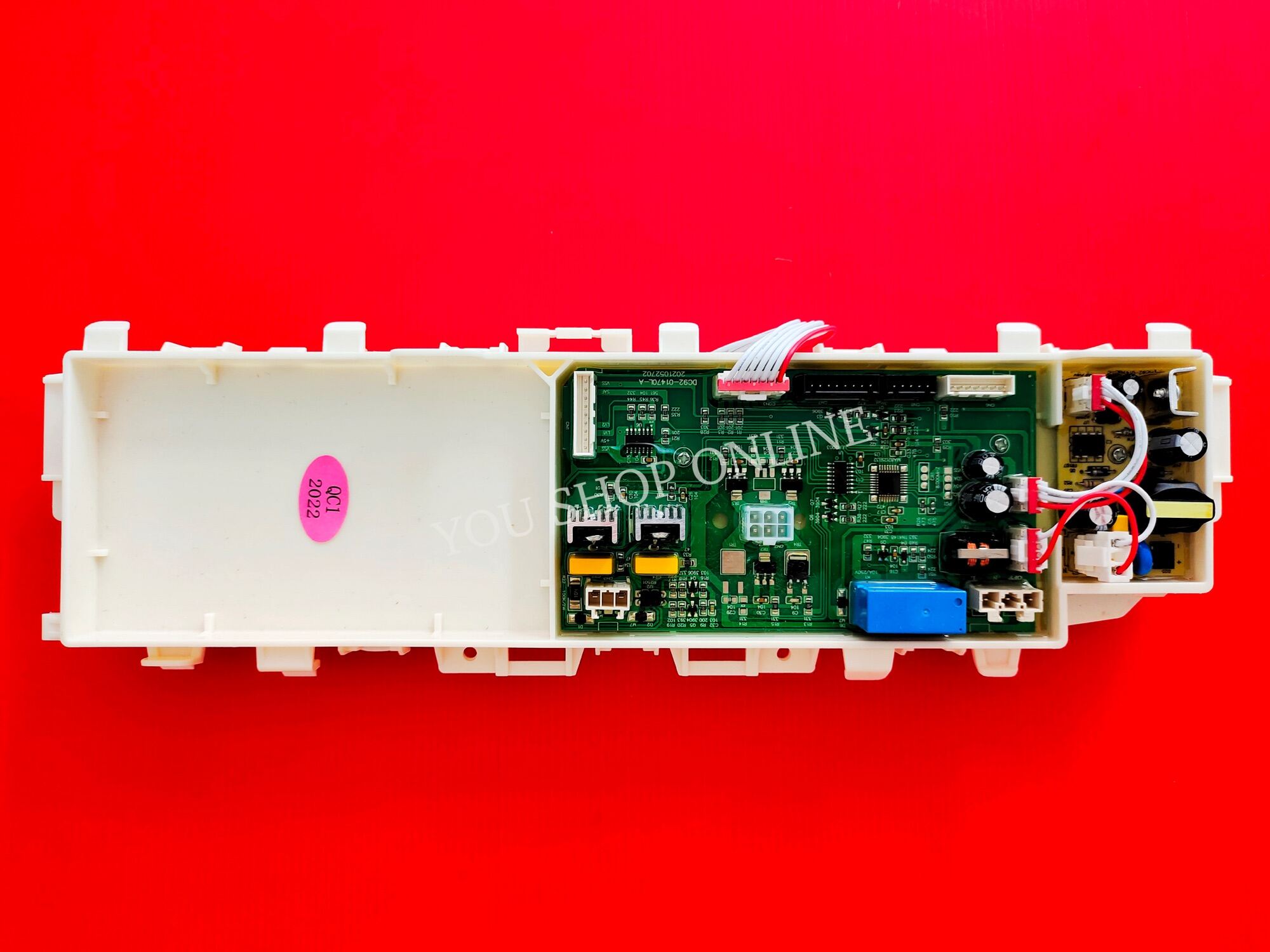 บอร์ดเครื่องซักผ้าซัมซุงไฟโค้ง แผงควบคุมซัมซุงฝาบน PCB SAMSUNG พาร์ท ...