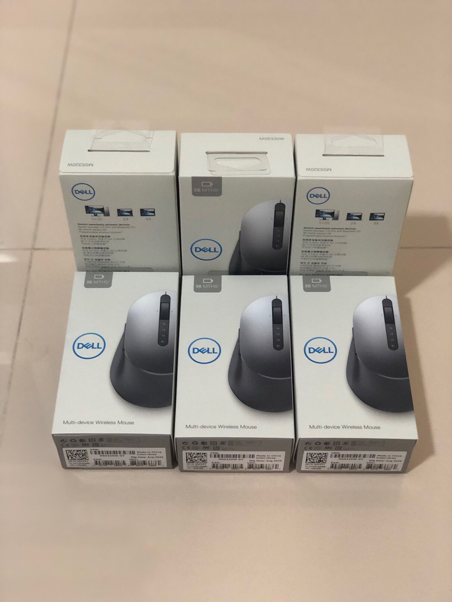 Dell Wireless/Bluetooth Multi Device Mouse MS5320W - TeddySelect - ThaiPick
