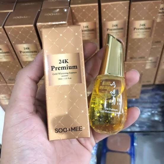 Soo & Mee 24K Premium Gold Whitening Essence 30 Ml. | Lazada.co.th