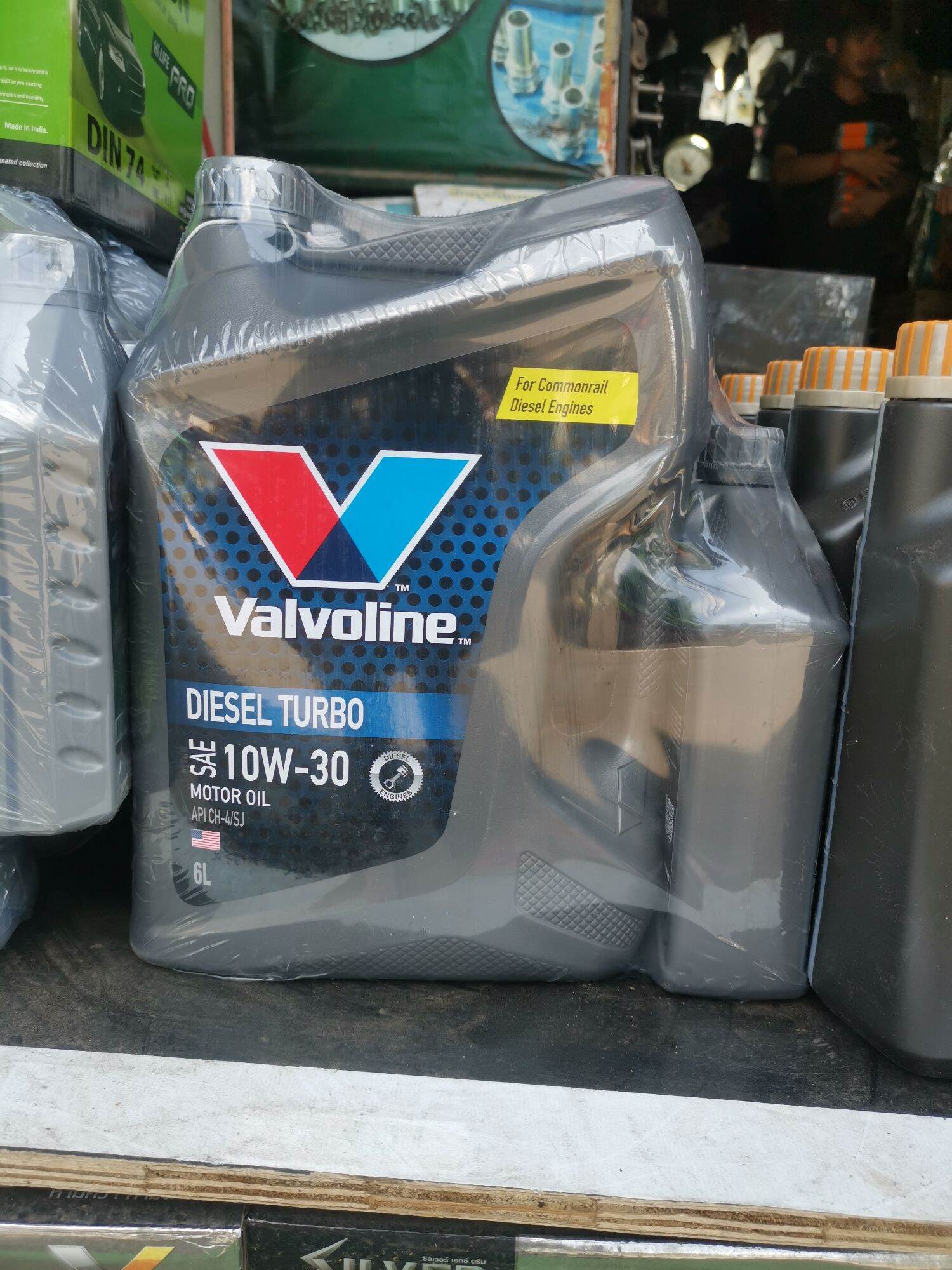 น้ำมันเครื่องวาโวลีนดีเซลเทอร์โบ 10 w 30 กึ่งสังเคราะห์ | Lazada.co.th