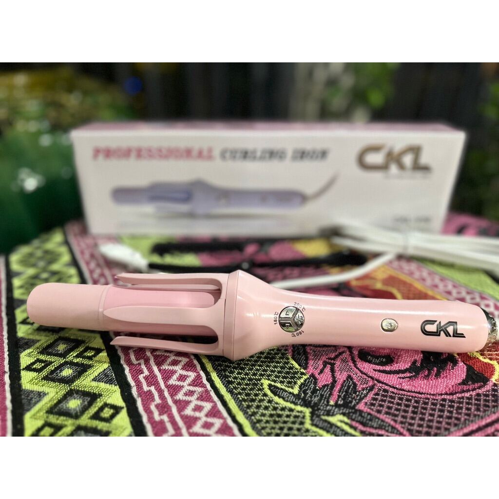 CKL-V50 เครื่องม้วนผมอัตโนมัติ แกนม้วนผม 32MM ที่ม้วนผม เครื่องม้วนผม มอก.เครื่องหนีบผม สวยได้ ...