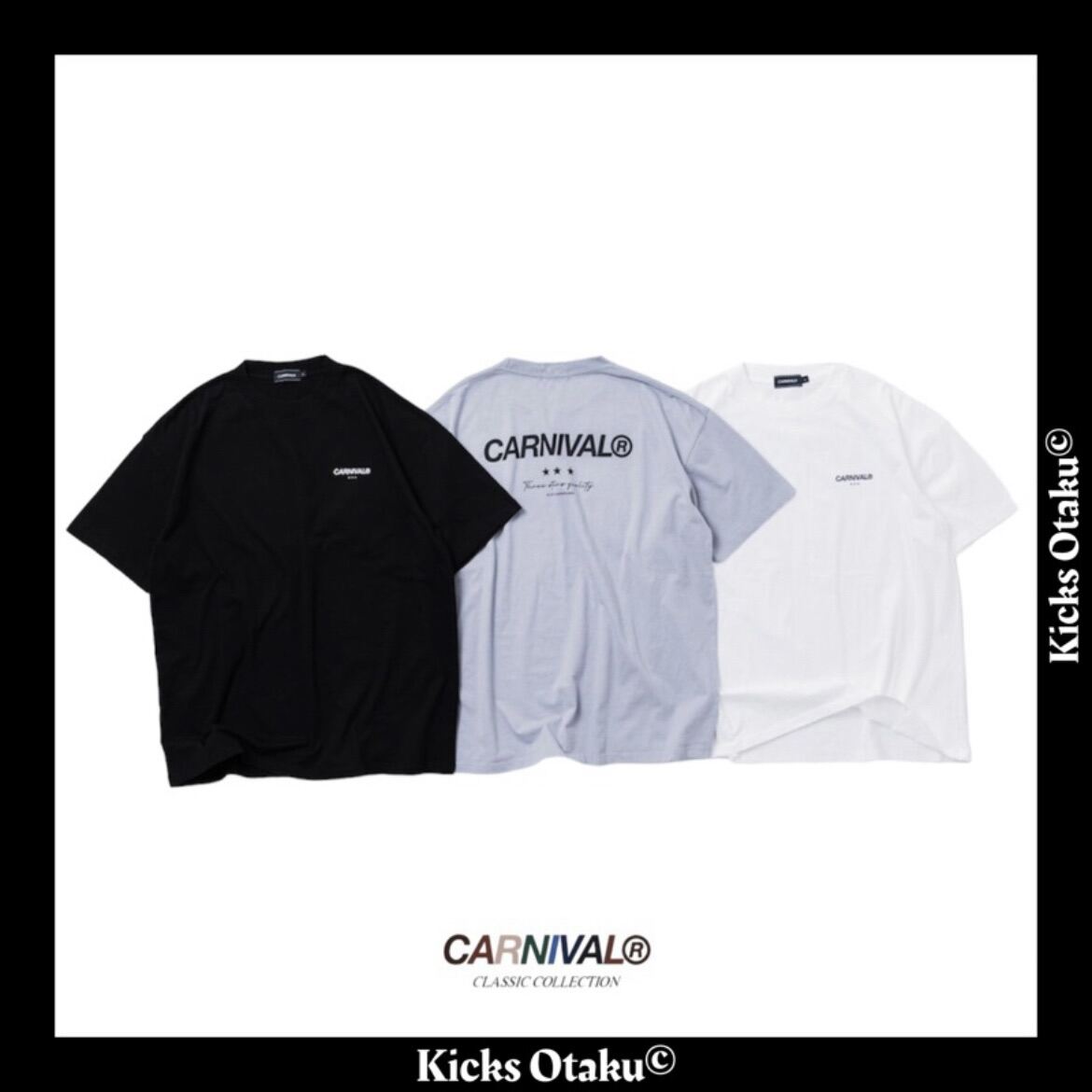 [ของแท้] เสื้อยืด CARNIVAL® Basic Oversized OG T-Shirt | Lazada.co.th