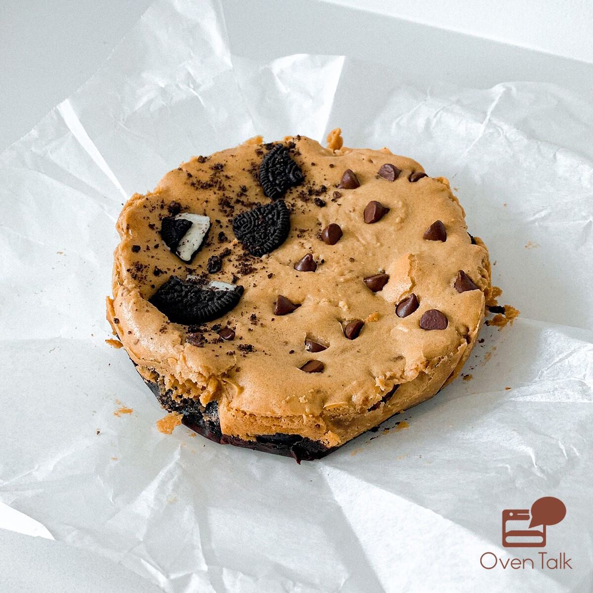 Brookie Half Oreo & Chocolate chip 1 pound บรุ้กกี้ออริจินัล ท้อปปิ้ง ...