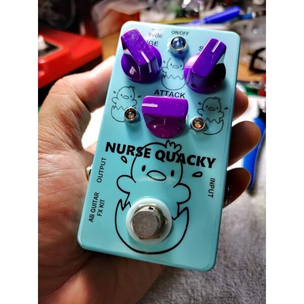 DIY Quack guitar effect pedal cloned เอฟเฟกต์ กีต้าร์ เสียงวาว - AB Diy ...