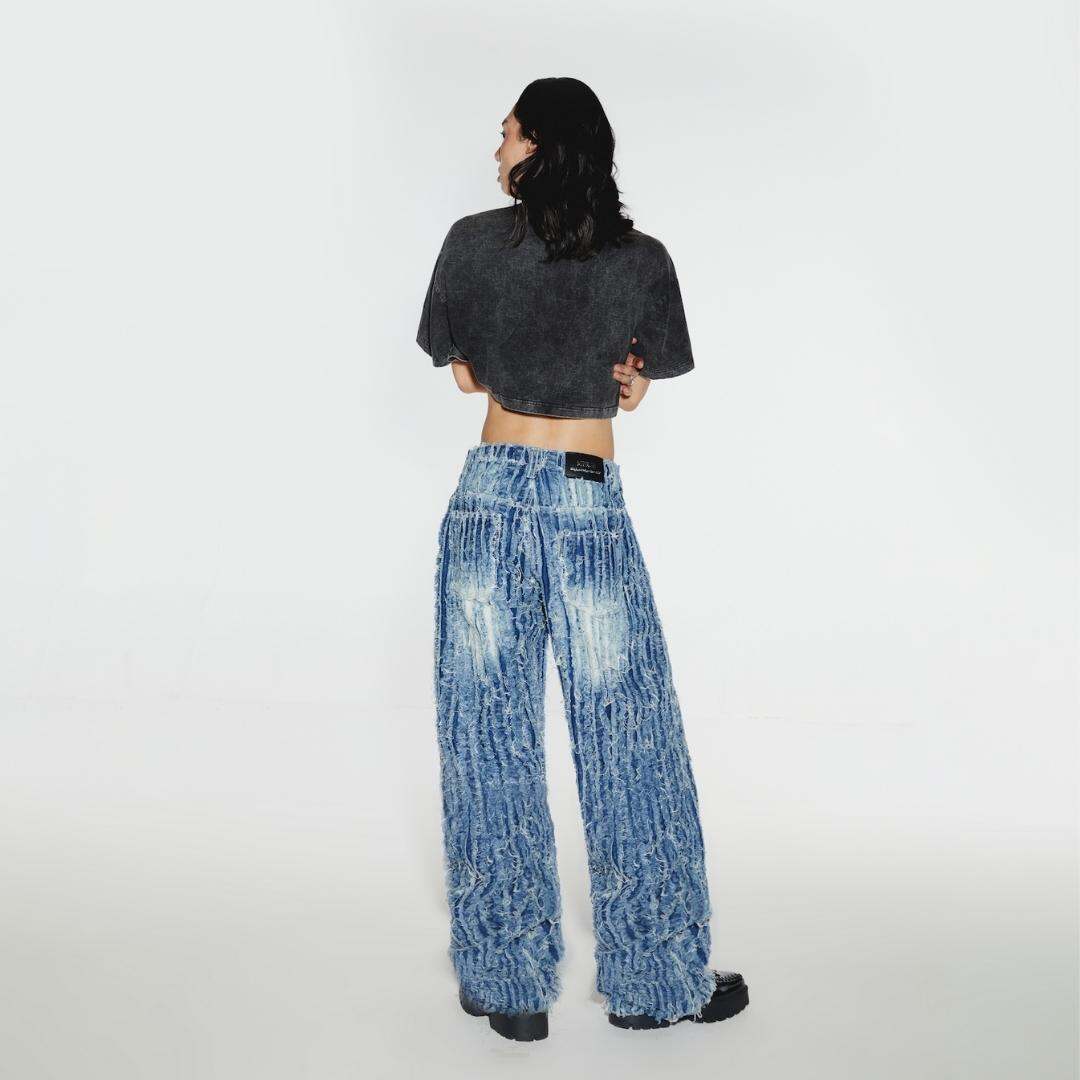 Merge Official - Fuzzy Jeans (ทุกไซส์ Pre-Order 15 วัน) - Merge ...