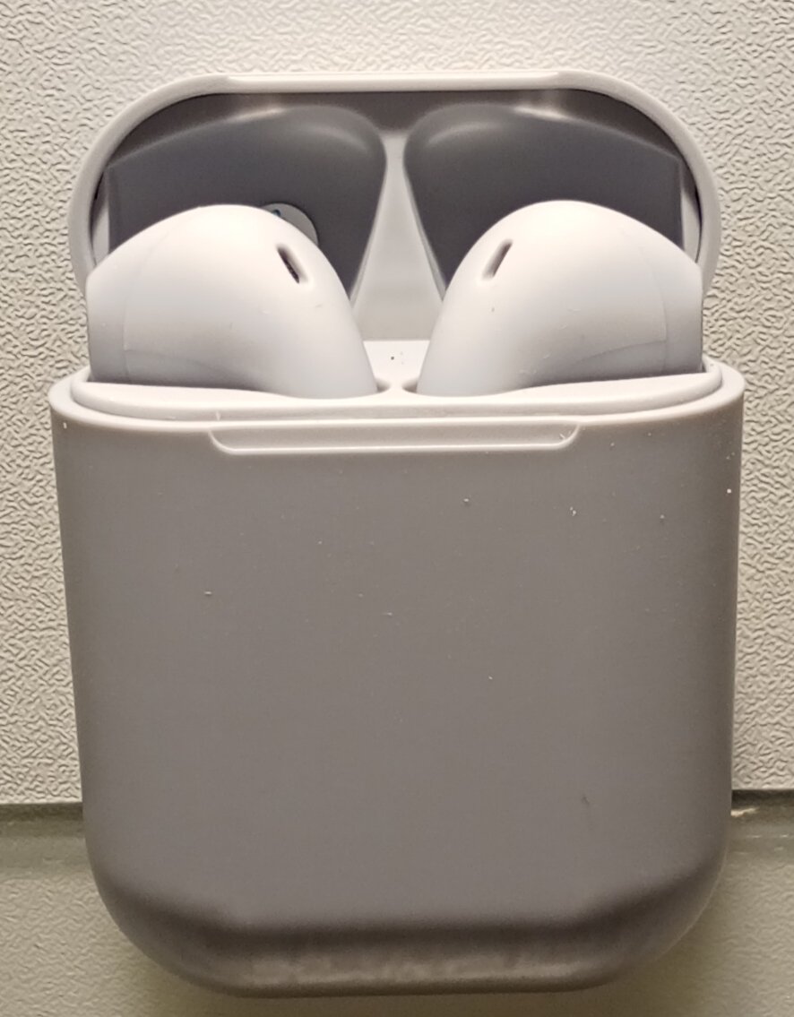 TOP TWS inPods 12 Wireless Earbuds Headset in GREY เอียร์พอด | Lazada.co.th