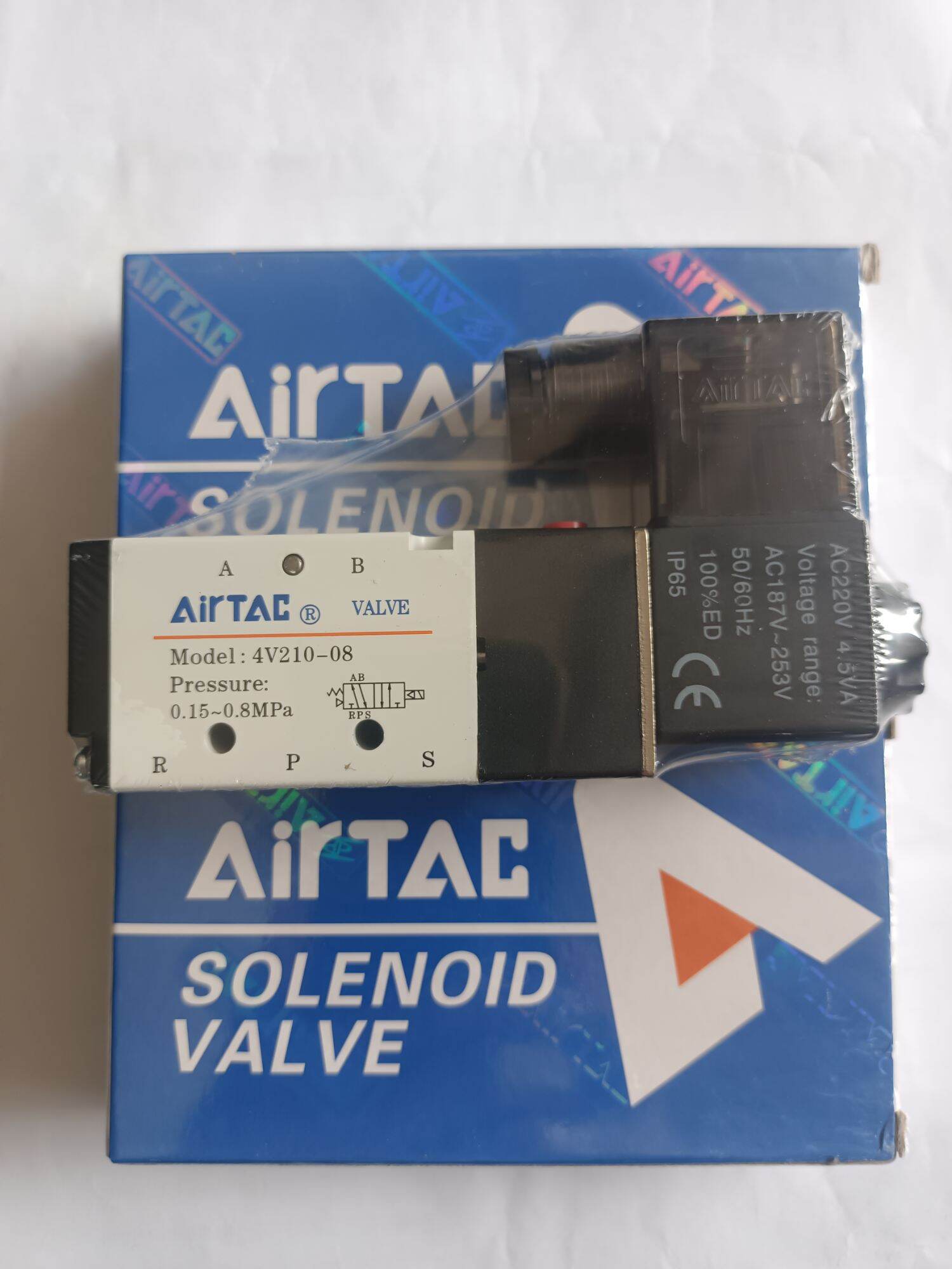 4V210-08B DC24V-220V Airtac Solenoid valve 5/2way PT1/4" | Lazada.co.th
