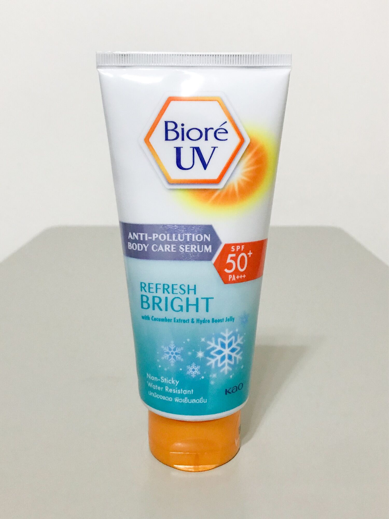 Biore UV Anti-pollution Body Care Serum Refresh Bright SPF 50+ PA ...