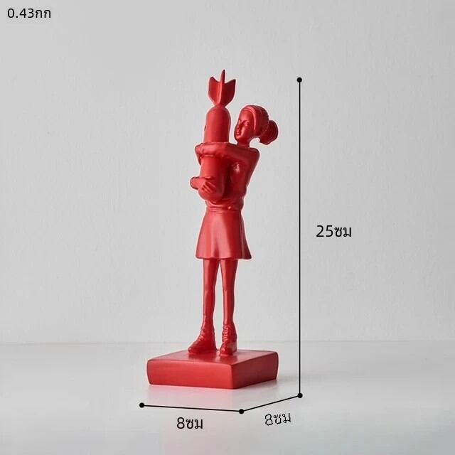 Bogsy สาวหุ่นเรซิ่นตกแต่งบ้านในแบบของคุณประติมากรรมประดับตกแต่งโต๊ะห้อง ...