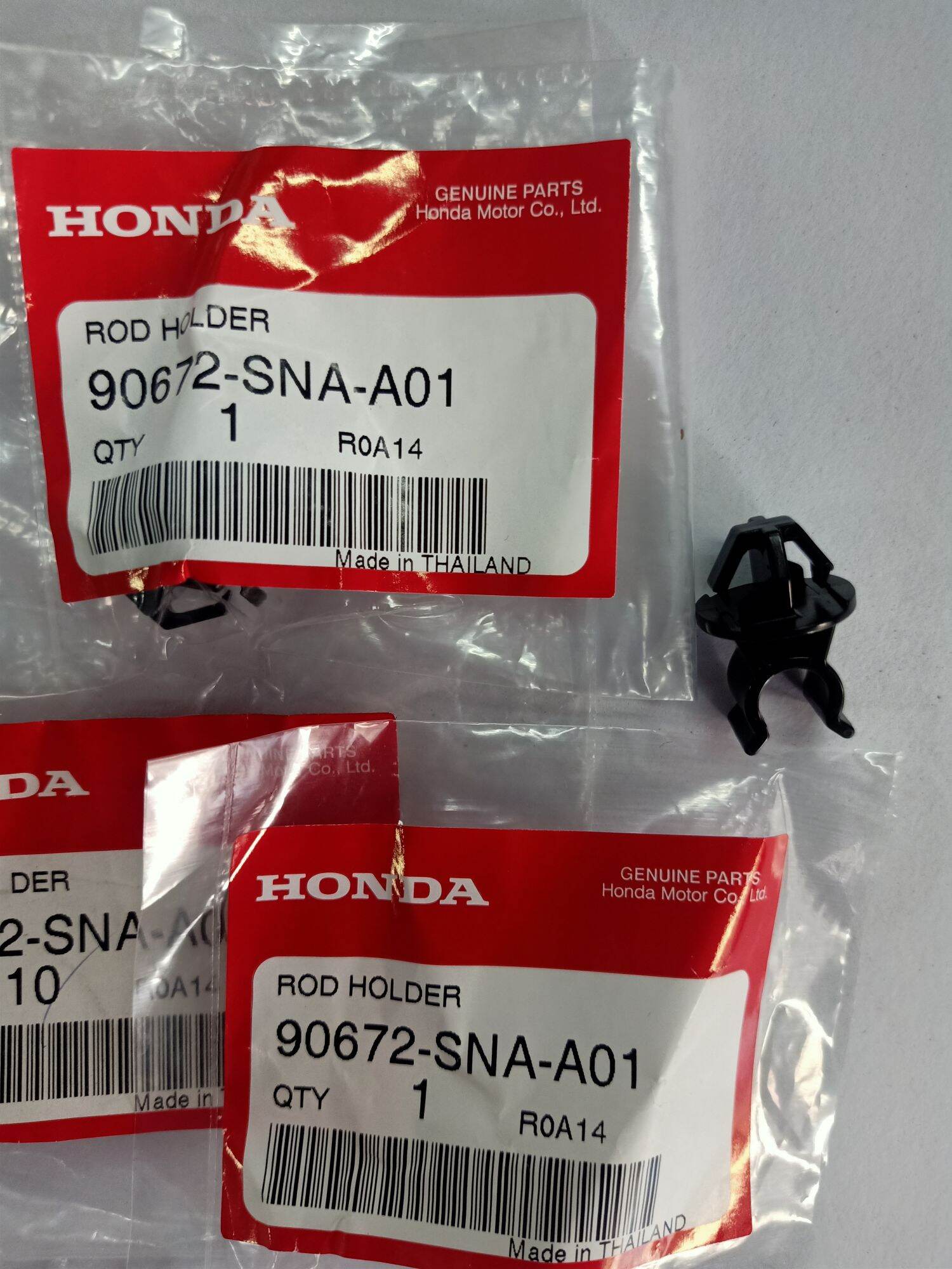 แท้ศูนย์ 100 กิ๊บจับเหล็กค้ำ กิ๊บล็อคขาค้ำฝากระโปรงหน้า HONDA CIVIC FD ...