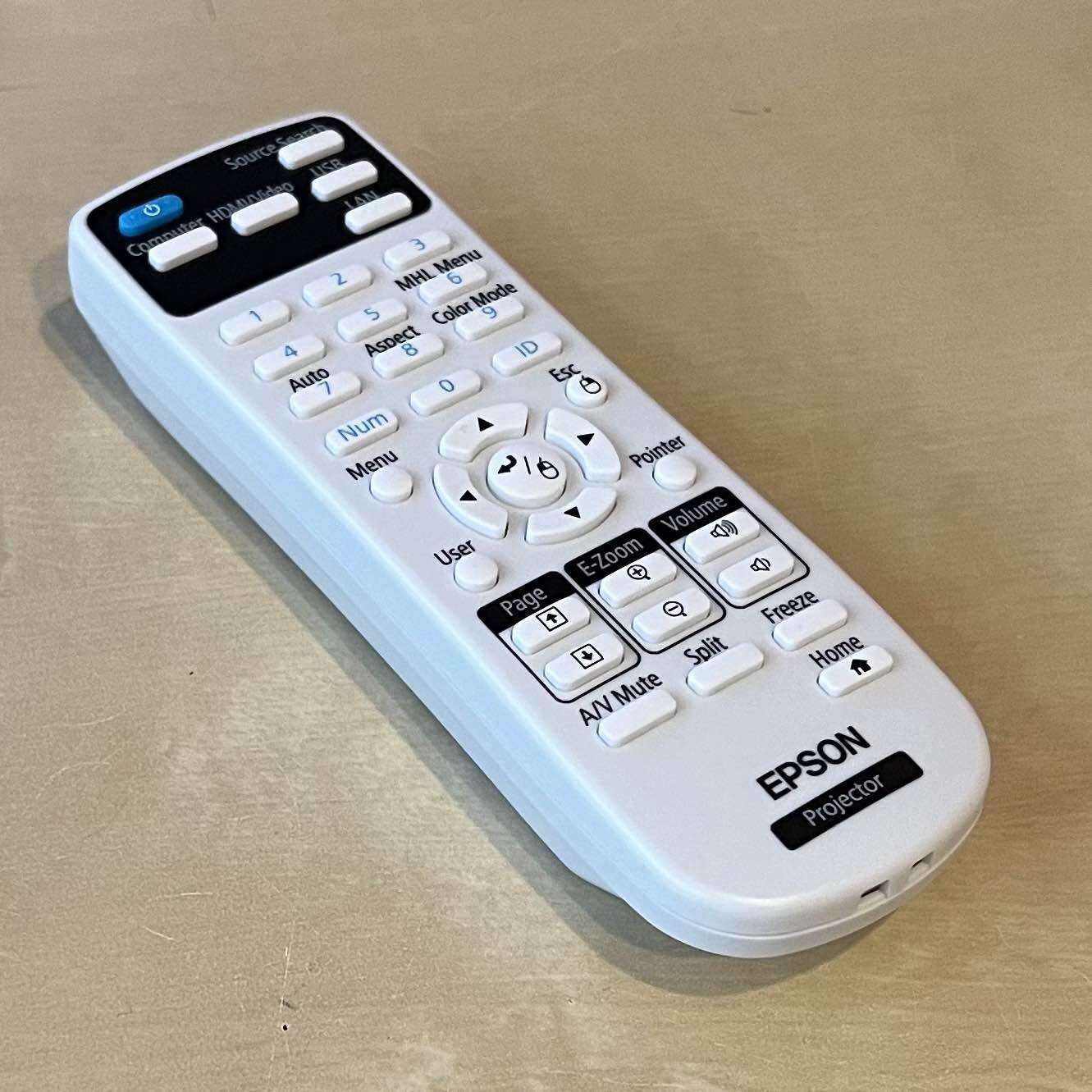 Epson Projector Remote Controlller Part no. 2181788 รีโมทคอนโทรลสำหรับ ...